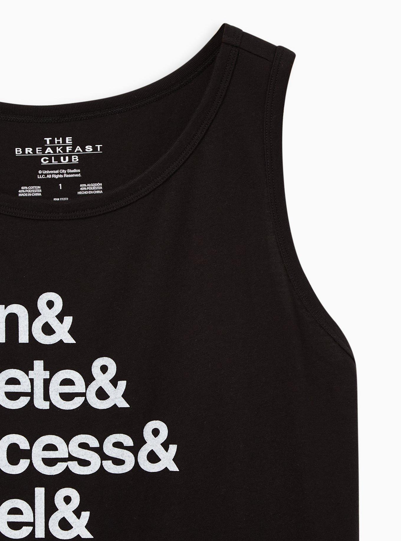 Plus Size - Classic Fit Tank - Breakfast Club Black - Torrid