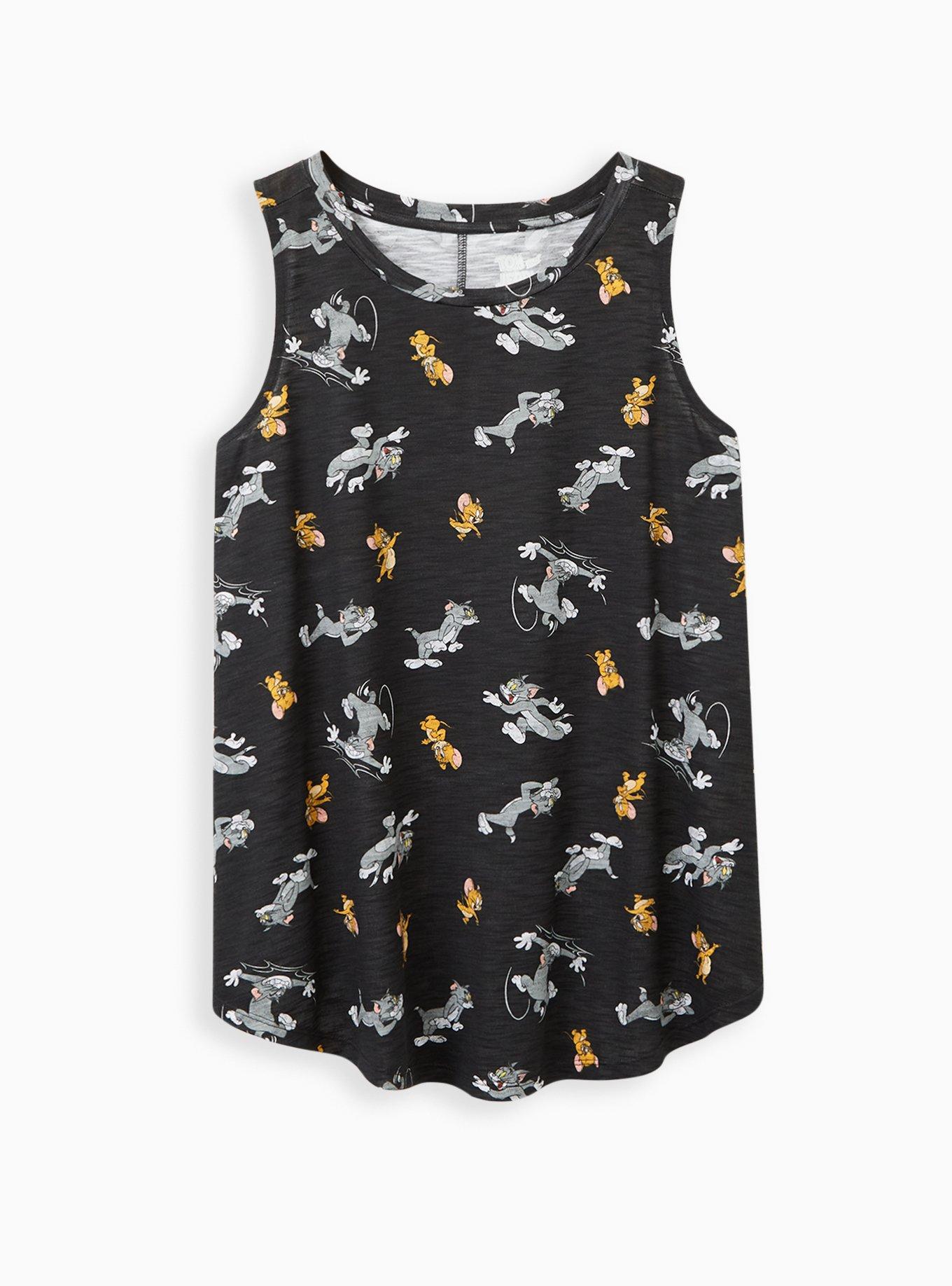 Plus Size - Warner Brothers Tom & Jerry Relaxed Tank - Torrid