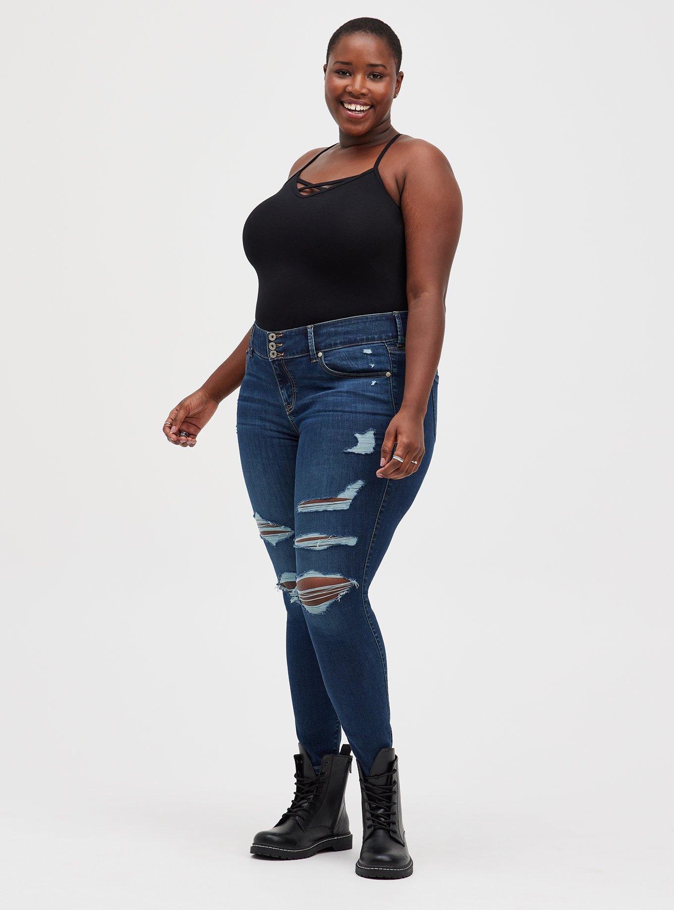 Plus Size - Foxy Strappy Front And Back Racerback Cami - Torrid