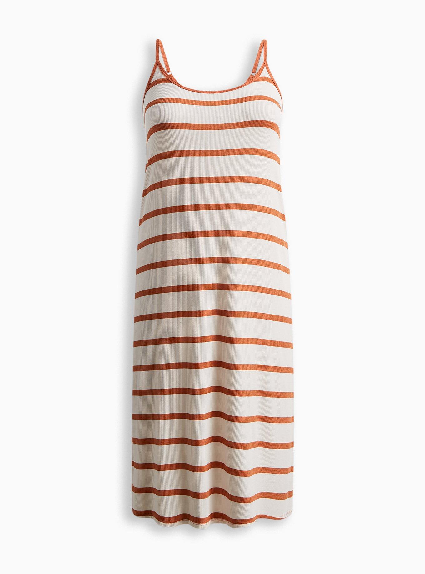 Plus Size - Super Soft Rib Cami Lounge Gown - Torrid