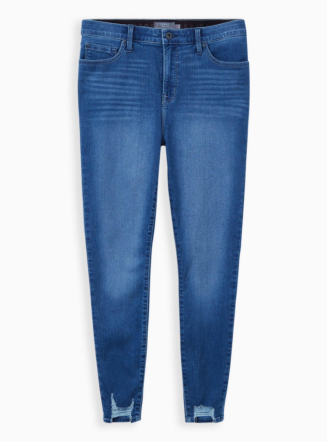 Plus Size - Sky High Skinny Premium Stretch High-Rise Jean - Torrid