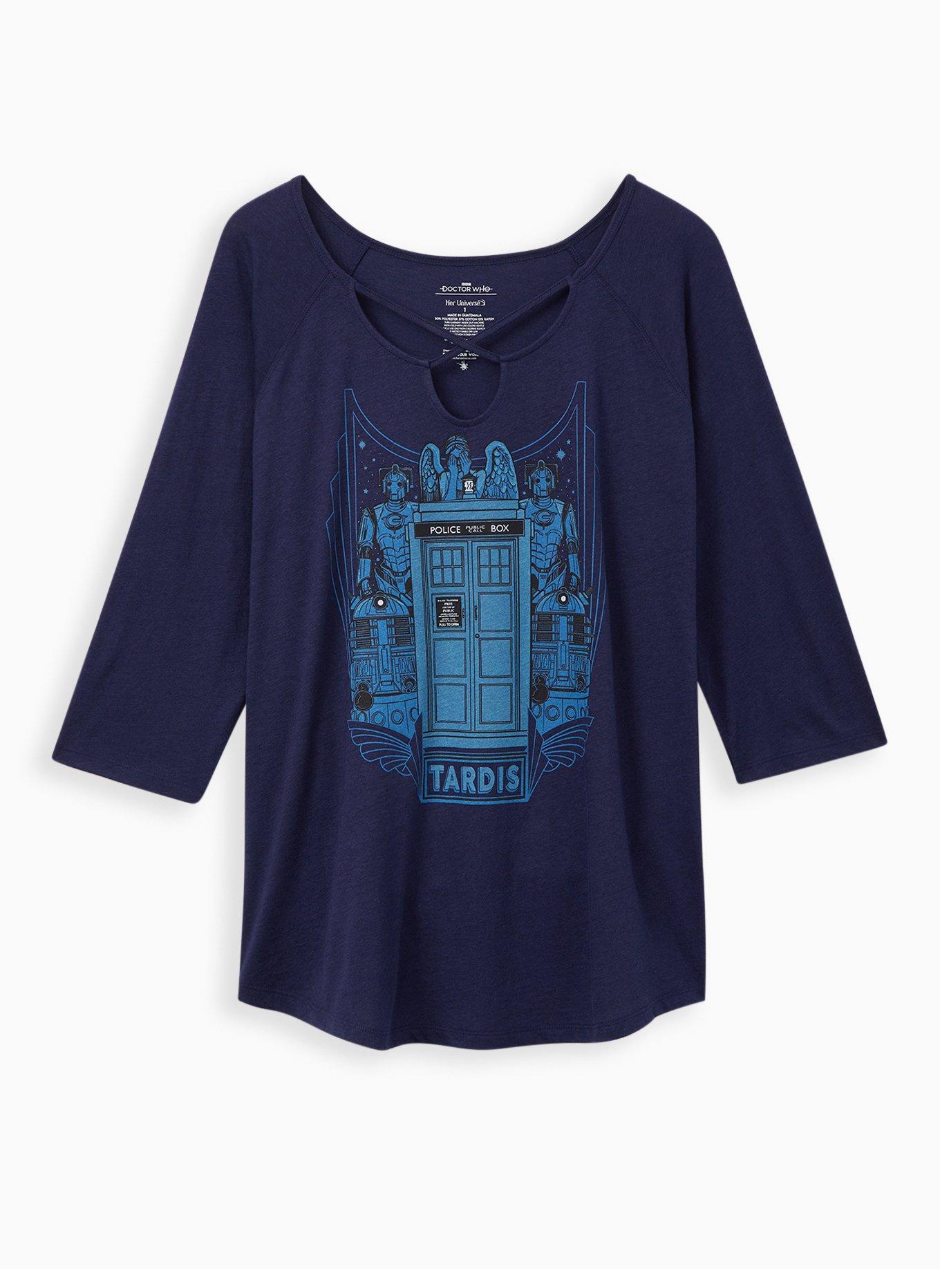 Plus Size - Strappy Notch Top - Her Universe Dr. Who - Torrid