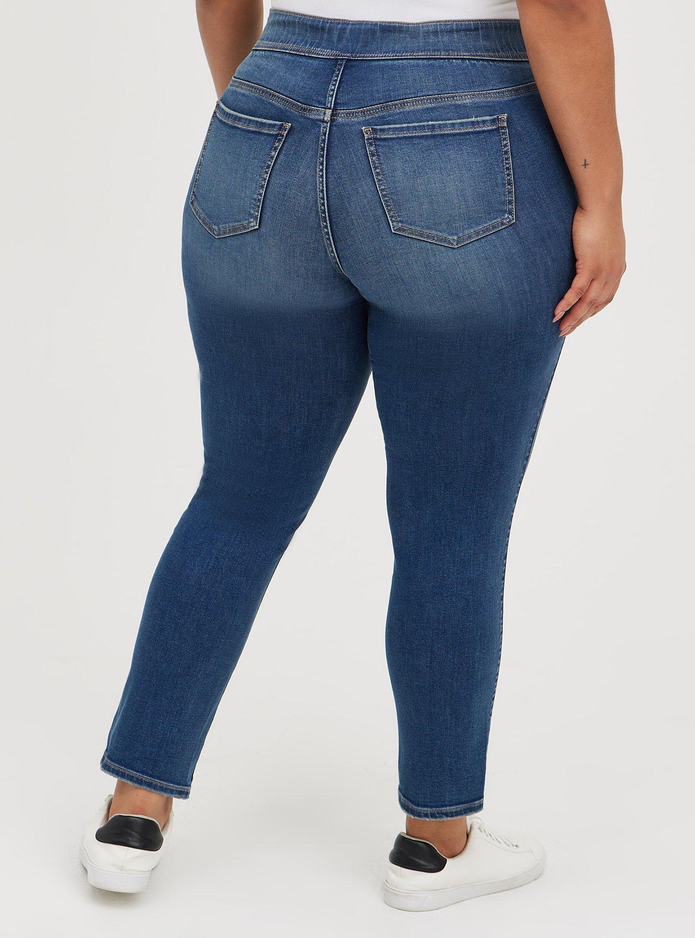 Plus Size - Lean Jean Straight Super Soft High-Rise Jean - Torrid