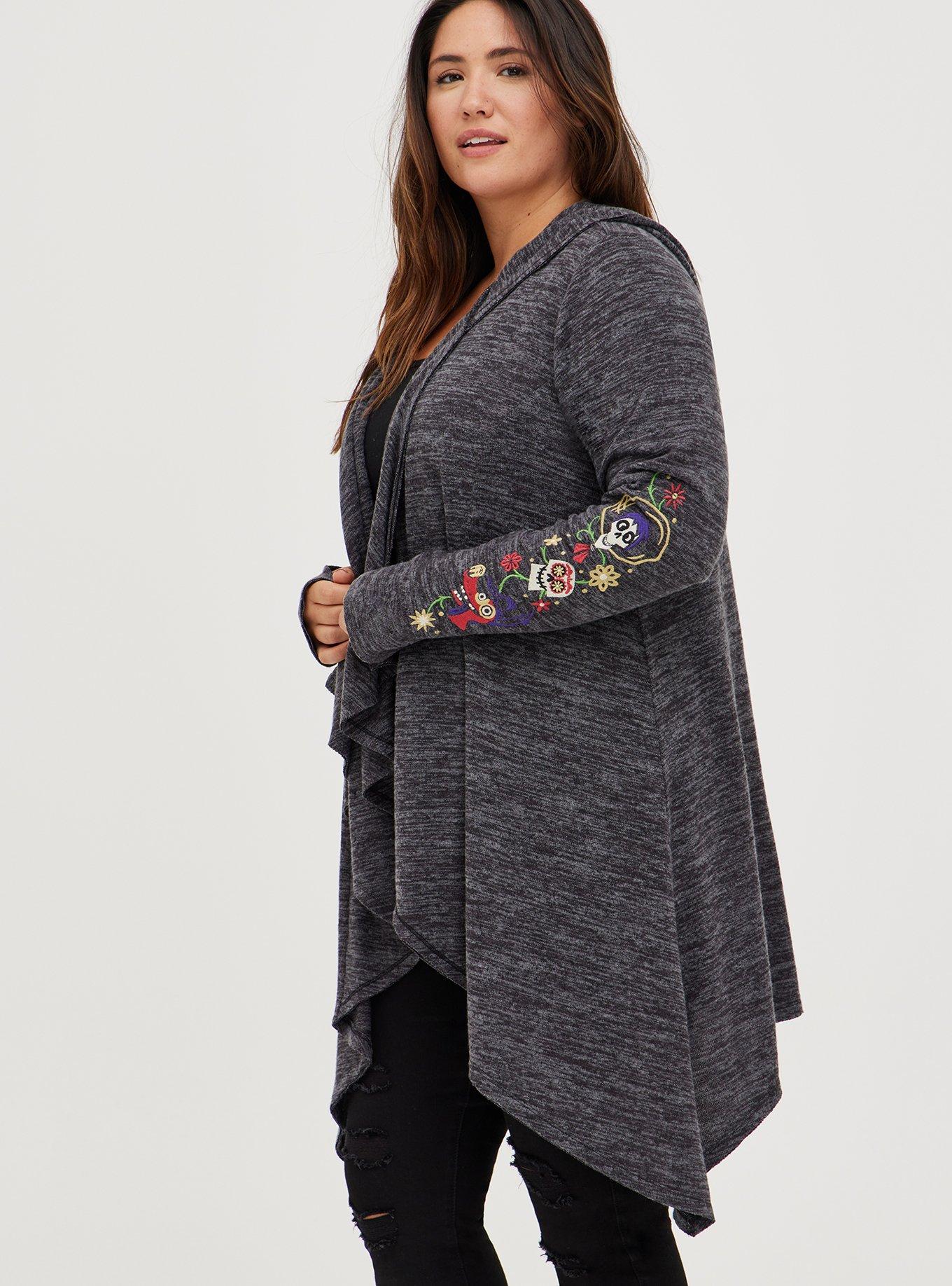 Plus Size - Drape Cardigan - Super Soft Plush Disney Coco Miguel - Torrid