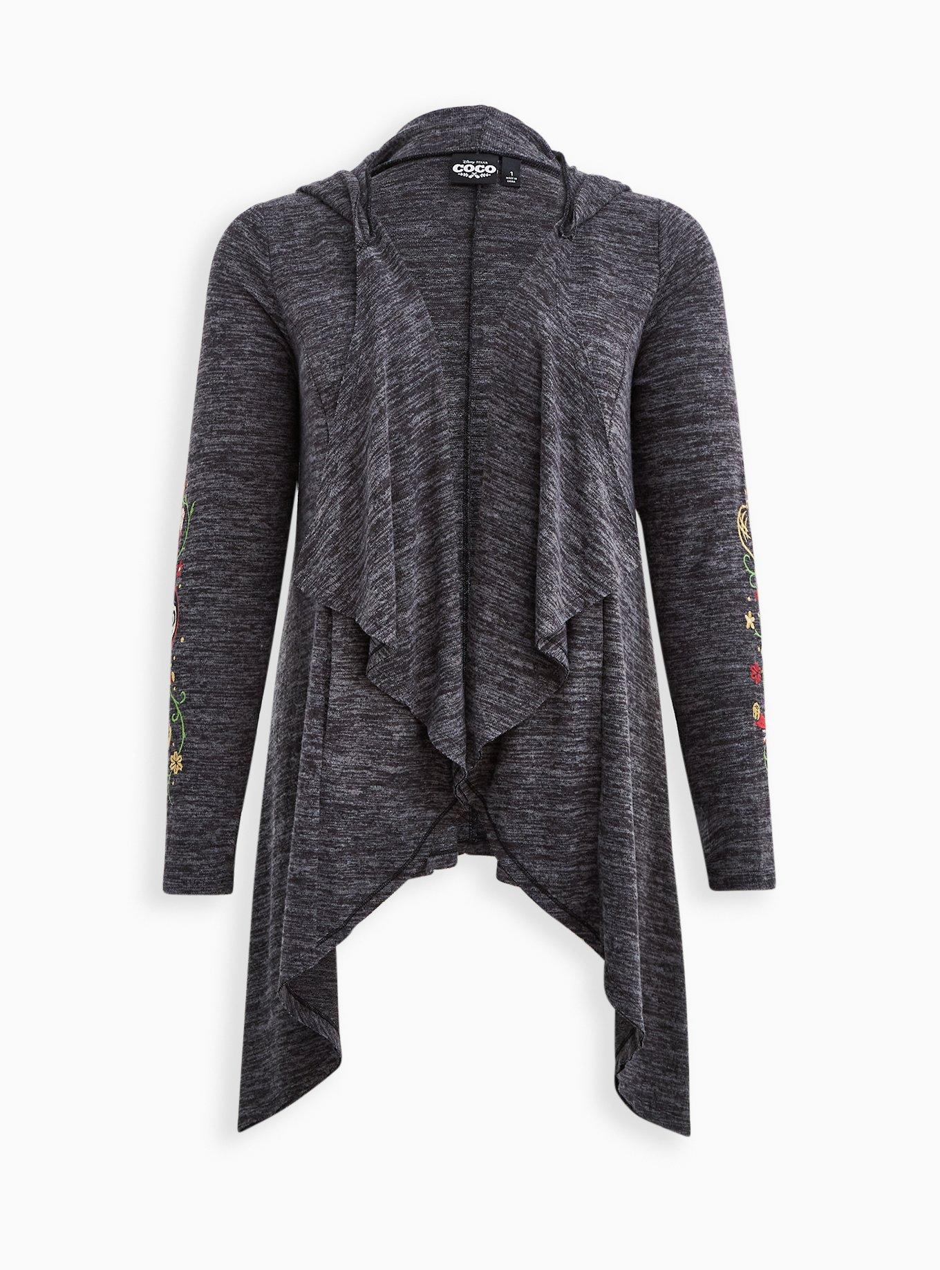 Plus Size - Drape Cardigan - Super Soft Plush Disney Coco Miguel - Torrid