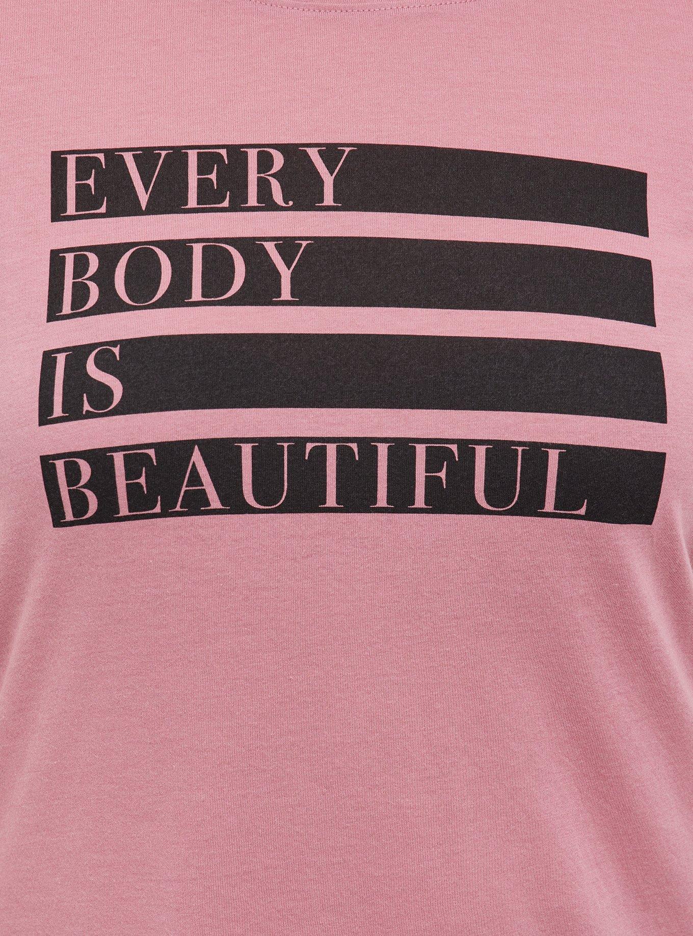 Plus Size - Everyday Tee - Signature Jersey Every Body Is Beautiful ...