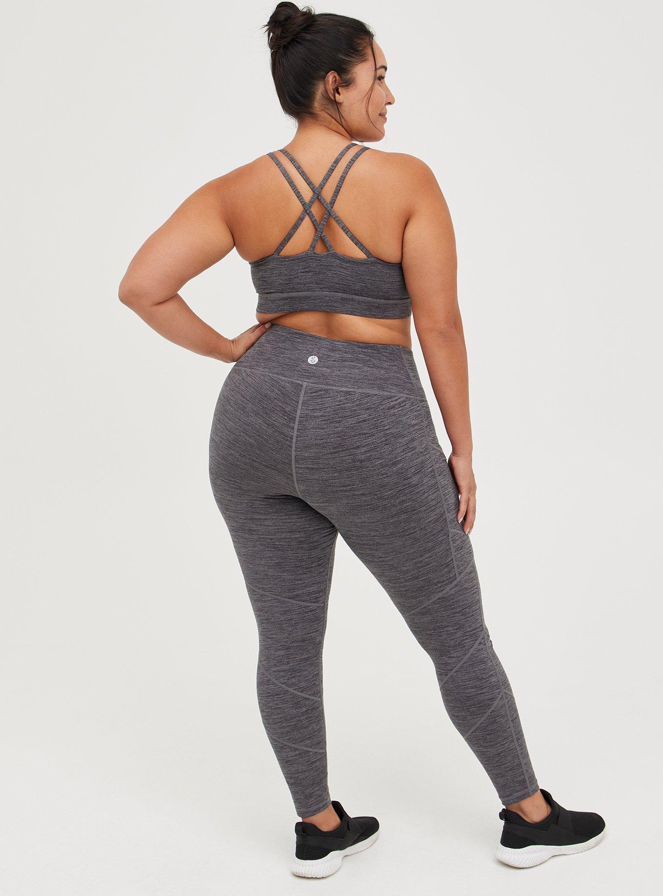 Plus Size - Low-Impact Wireless Strappy Back Active Sports Bra - Torrid