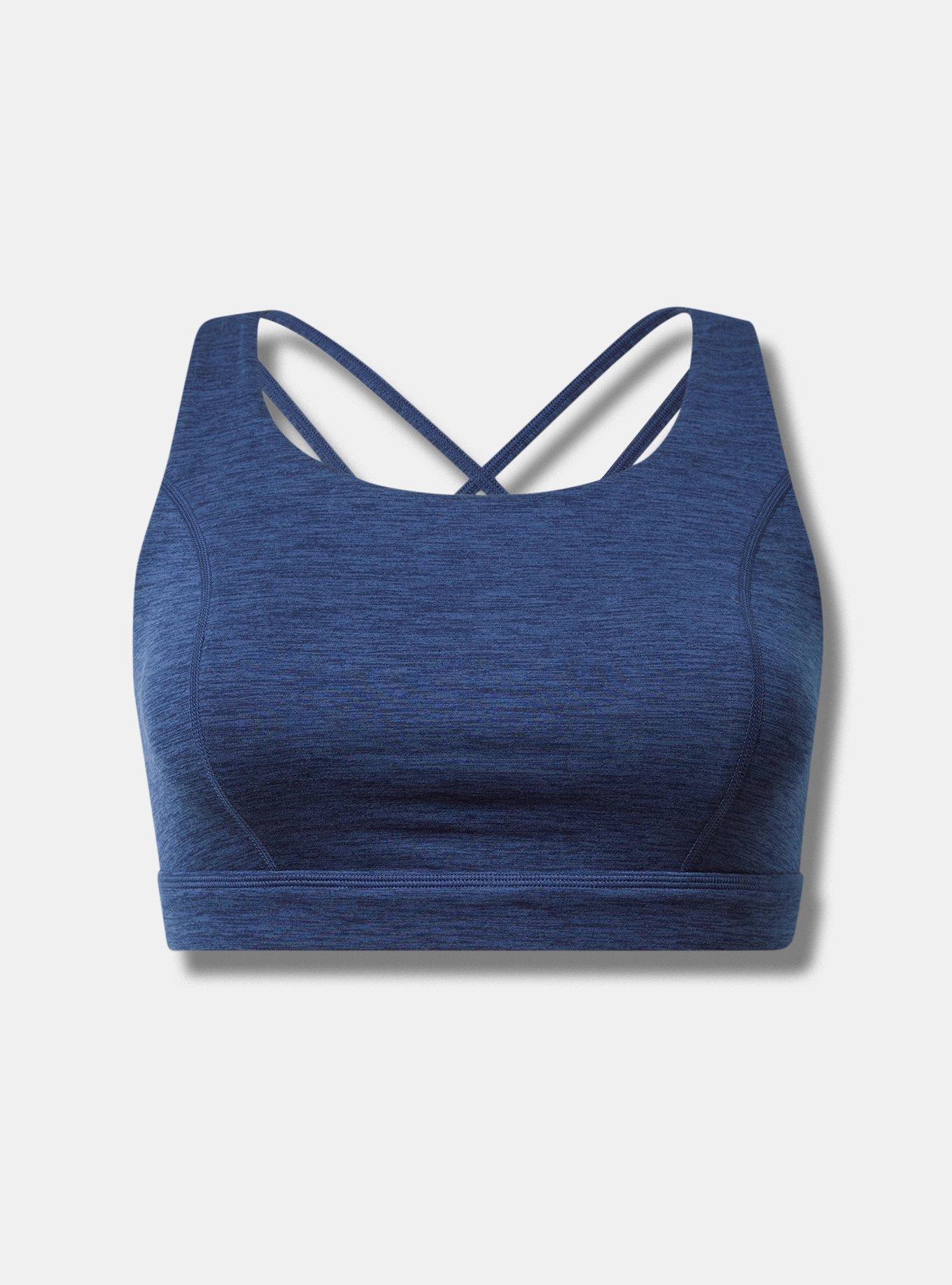 Plus Size - Low-Impact Wireless Strappy Back Active Sports Bra - Torrid