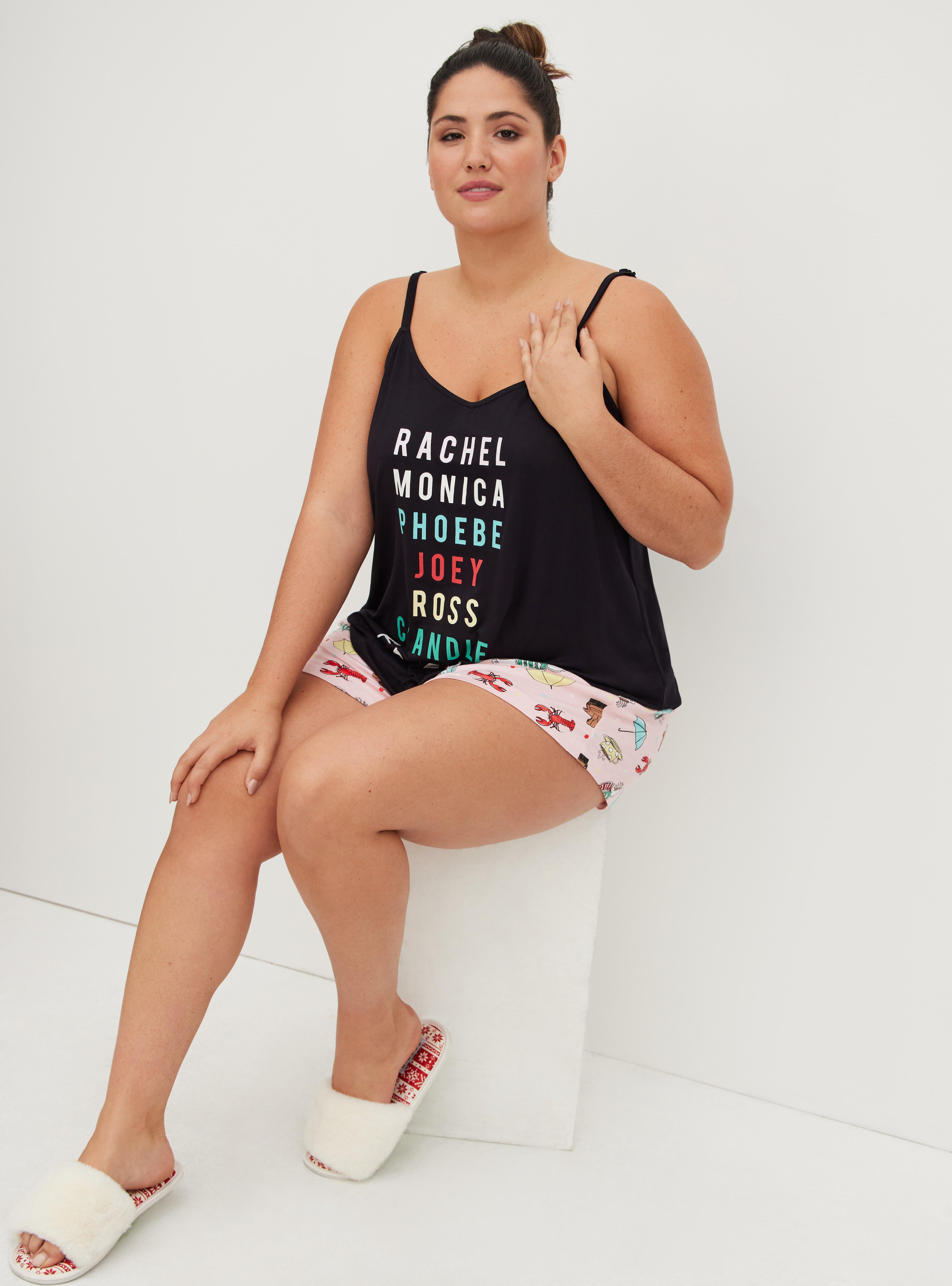 Plus Size - Sleep Tank - Friends Black - Torrid