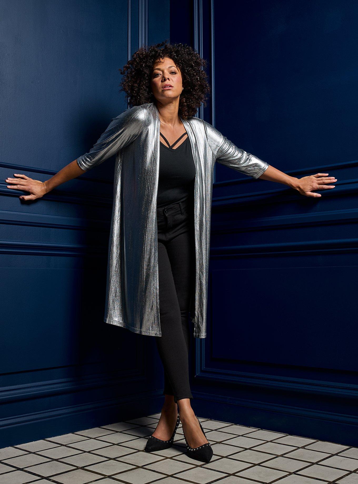 Plus Size - Shine Duster Kimono - Torrid