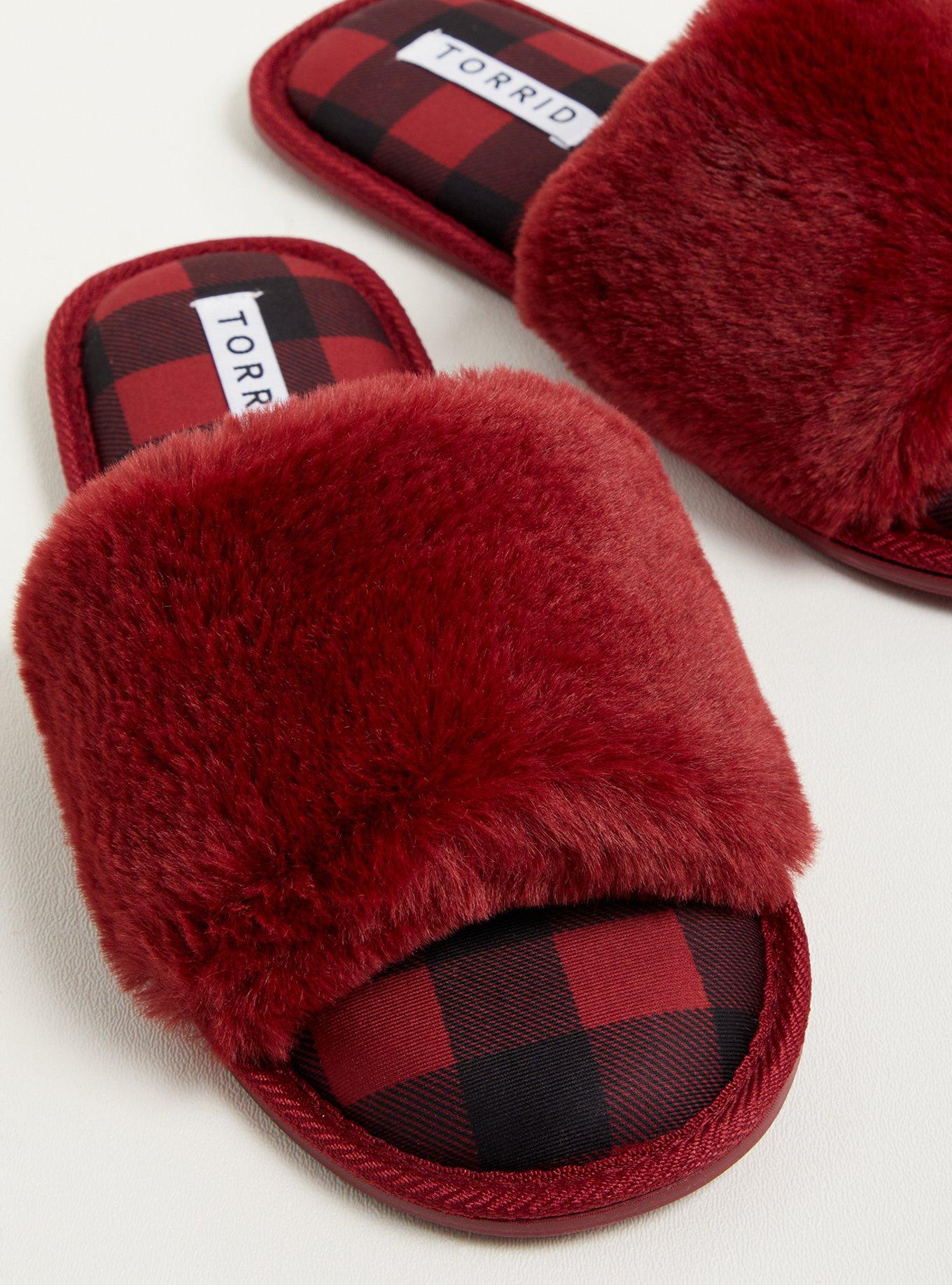 Plus Size - Fur Band Slipper (WW) - Torrid