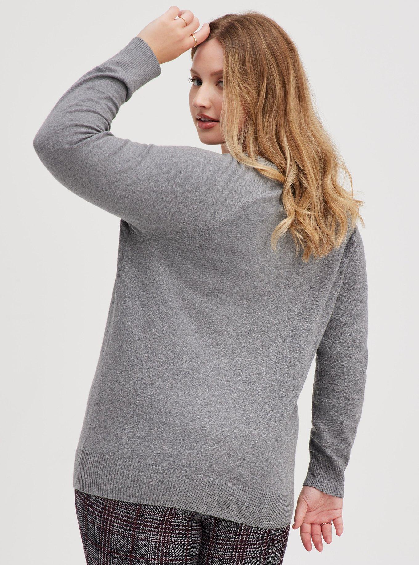 Plus Size Pullover Crew Sweater Torrid