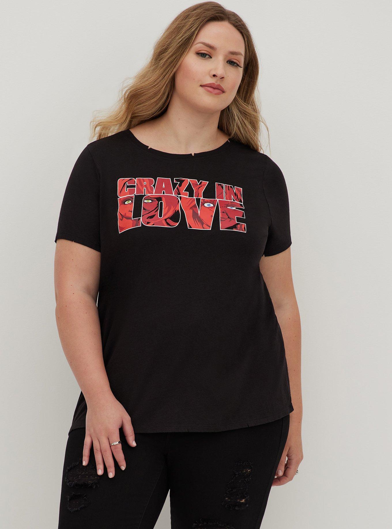 Plus Size - Crazy In Love Top - Universal Chucky - Torrid