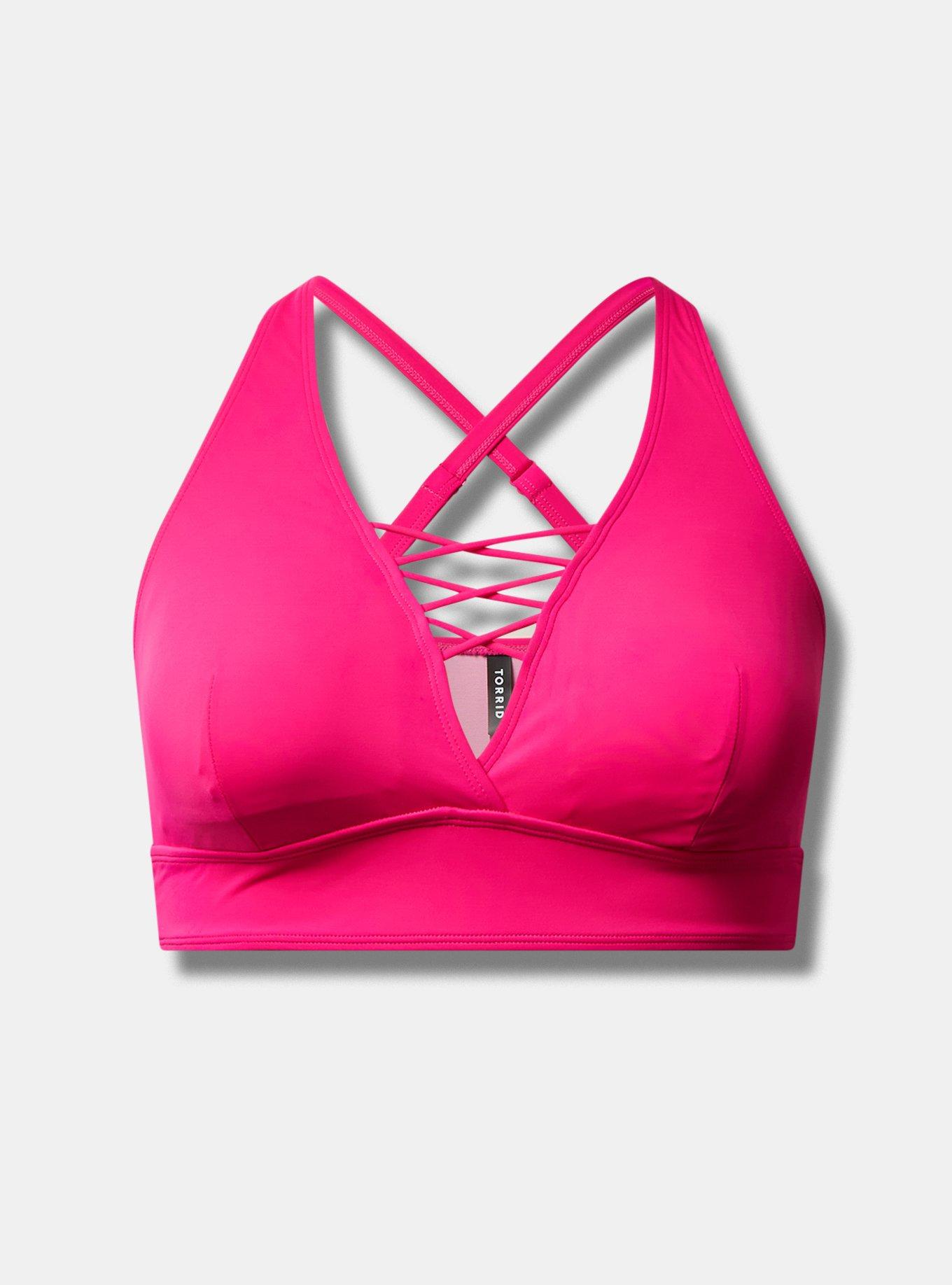 Plus Size - Wireless Xo Triangle Bikini Top - Torrid