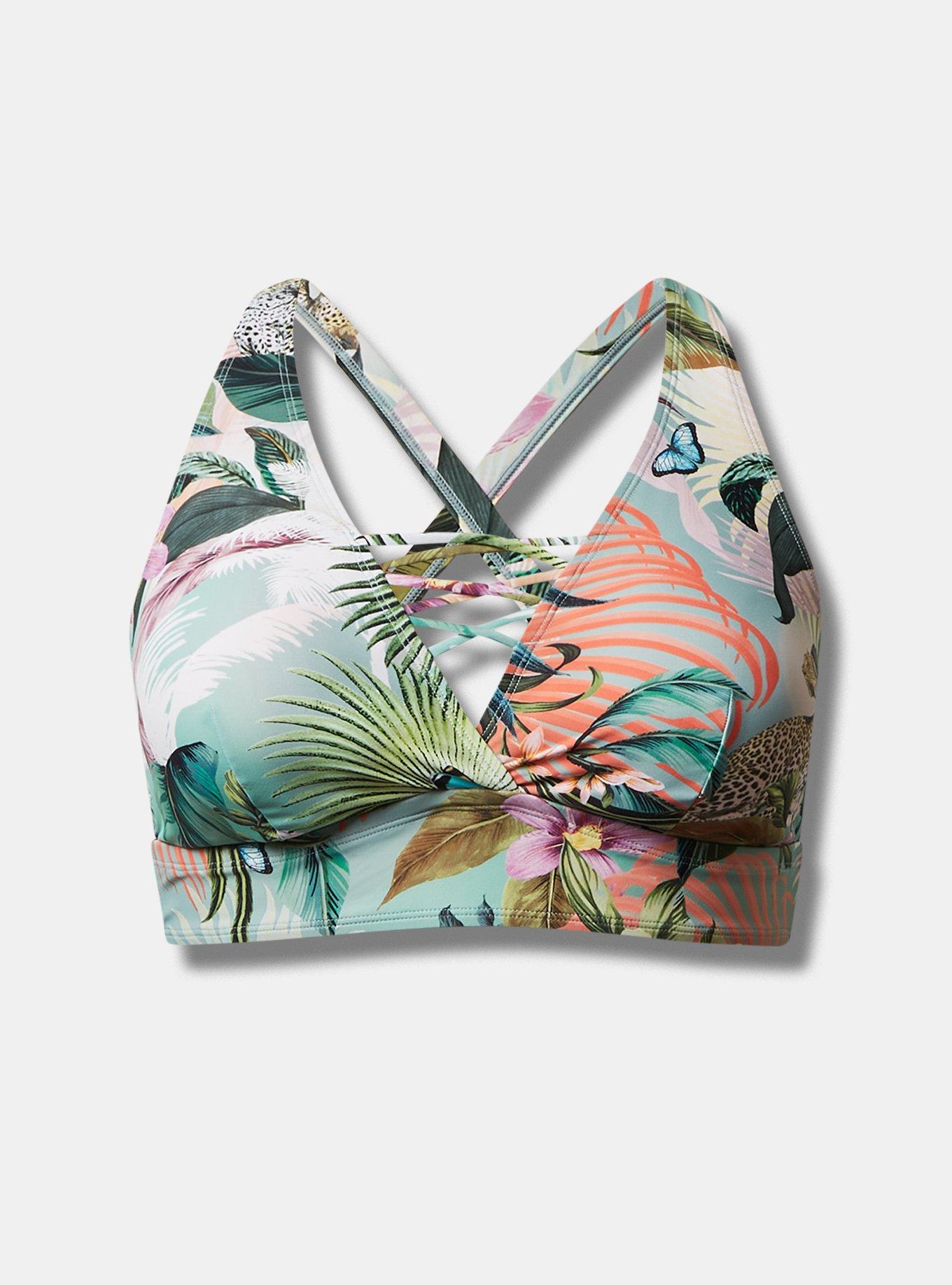 Plus Size - Wireless Xo Triangle Bikini Top - Torrid