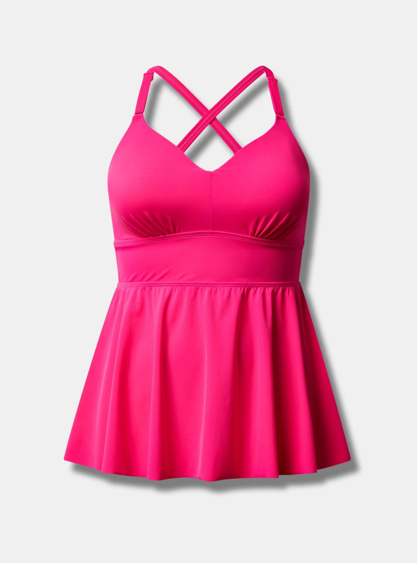 Plus Size - Wire-Free Racerback Tankini - Torrid