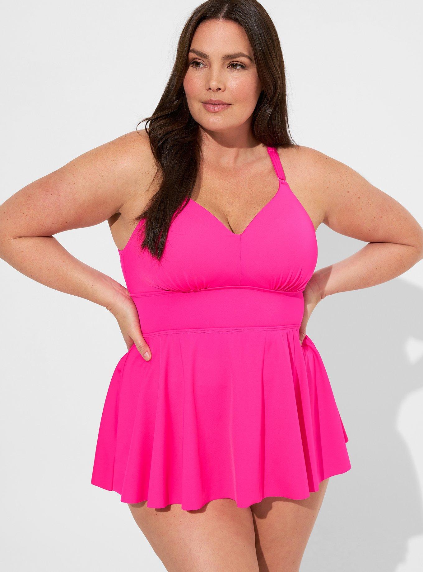 Plus Size - Wire-Free Racerback Tankini - Torrid