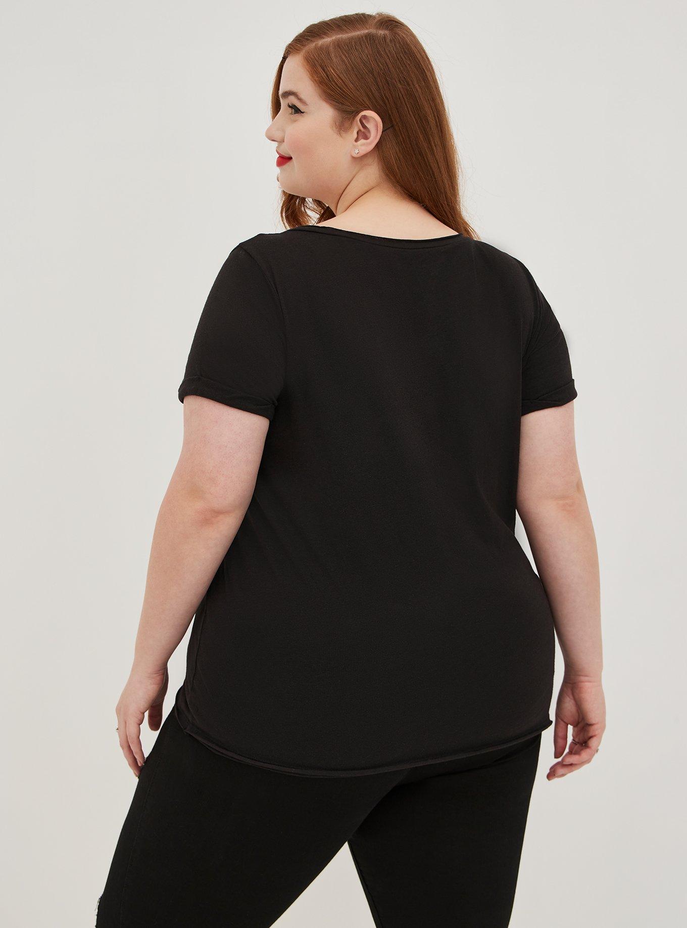 Plus Size - Roll Cuff Top - Disney Princess & The Frog Tiana - Torrid