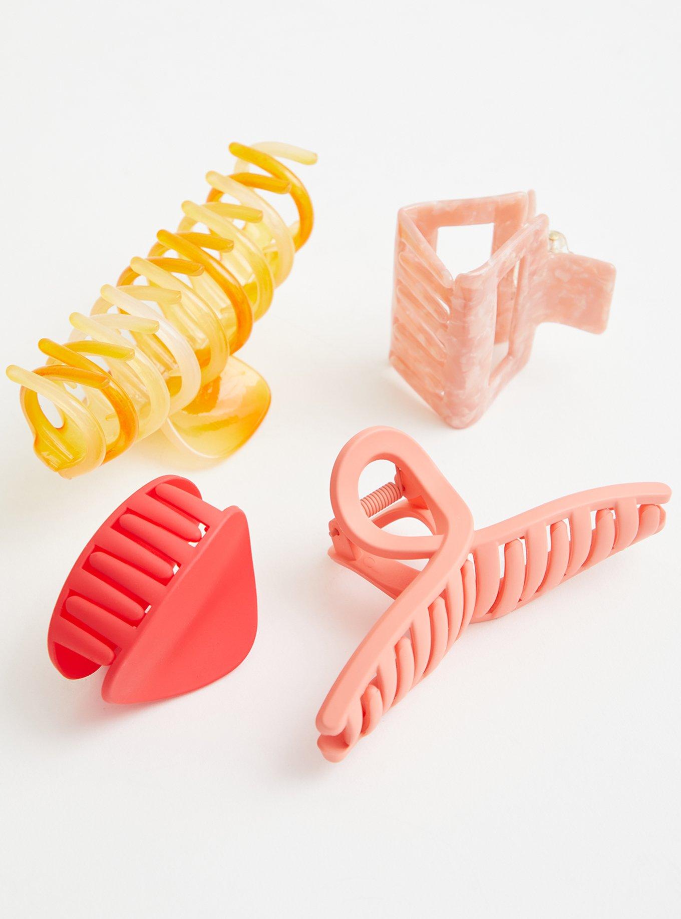 Plus Size - Resin Claw Clip Set - Torrid