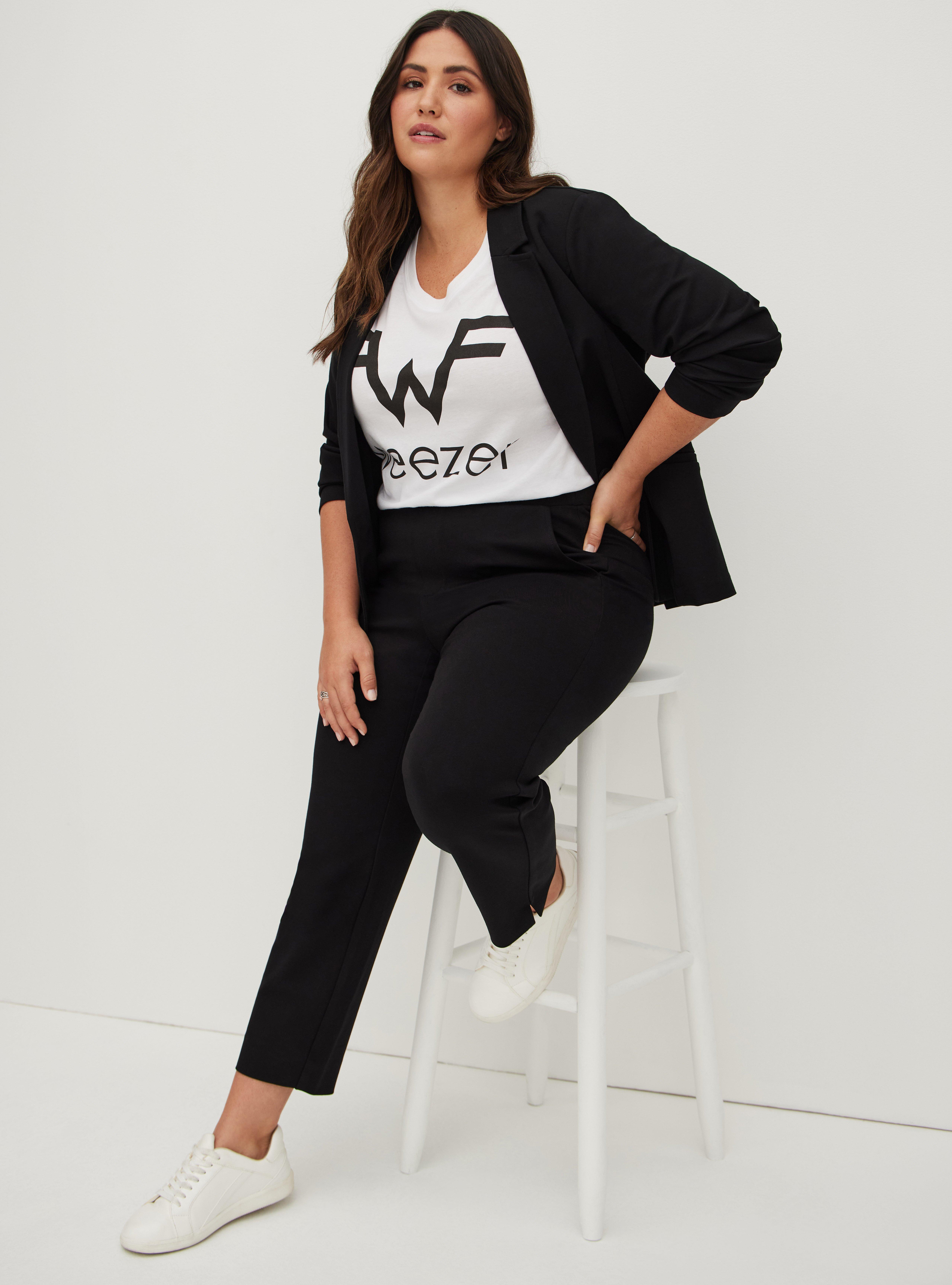 Plus Size - Classic Fit Crew Tee - Weezer White - Torrid