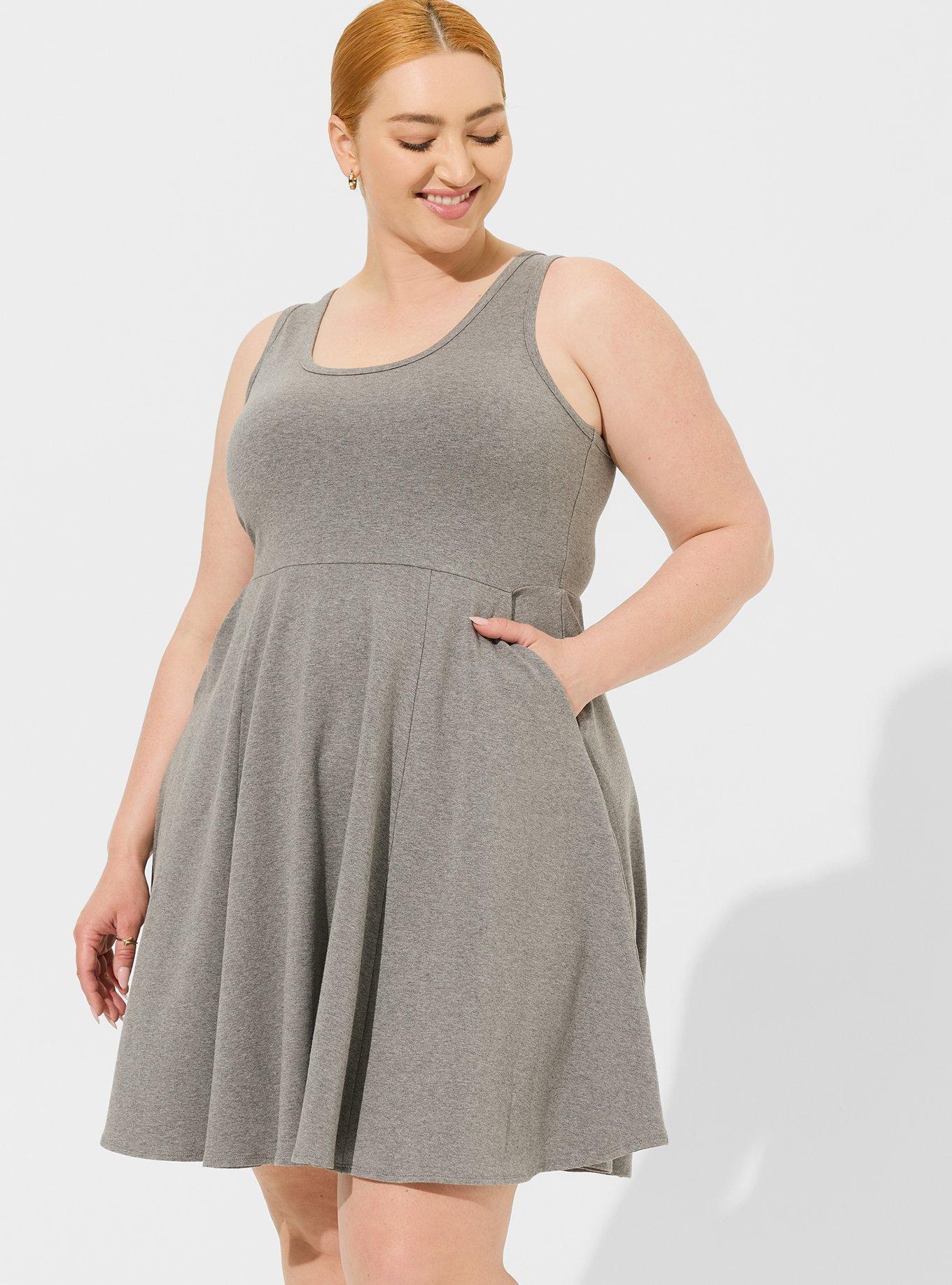 Plus Size - Mini Foxy Skater Dress - Torrid