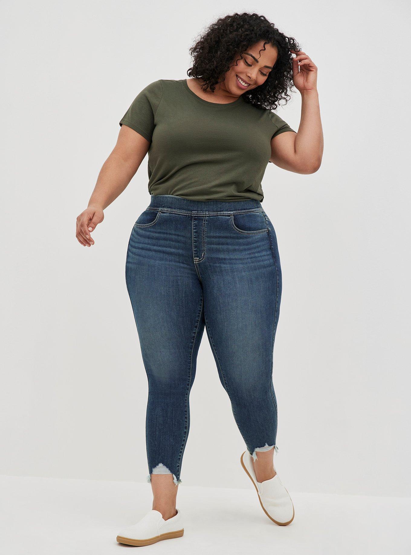 Plus Size - Lean Jean - Super Soft Eco Medium Wash - Torrid
