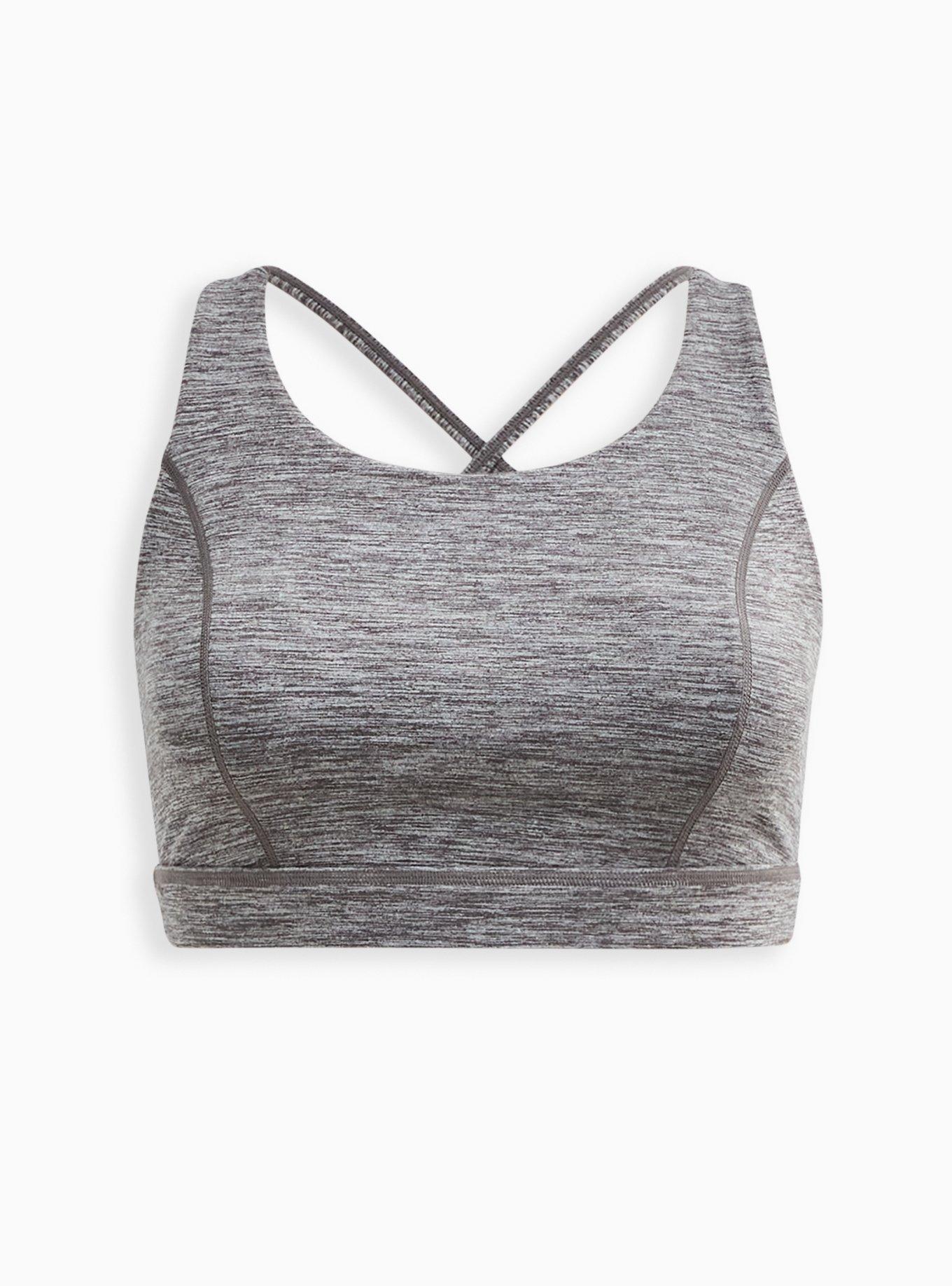 Plus Size - Happy Camper Low-Impact Wireless Strappy Back Active Sports ...