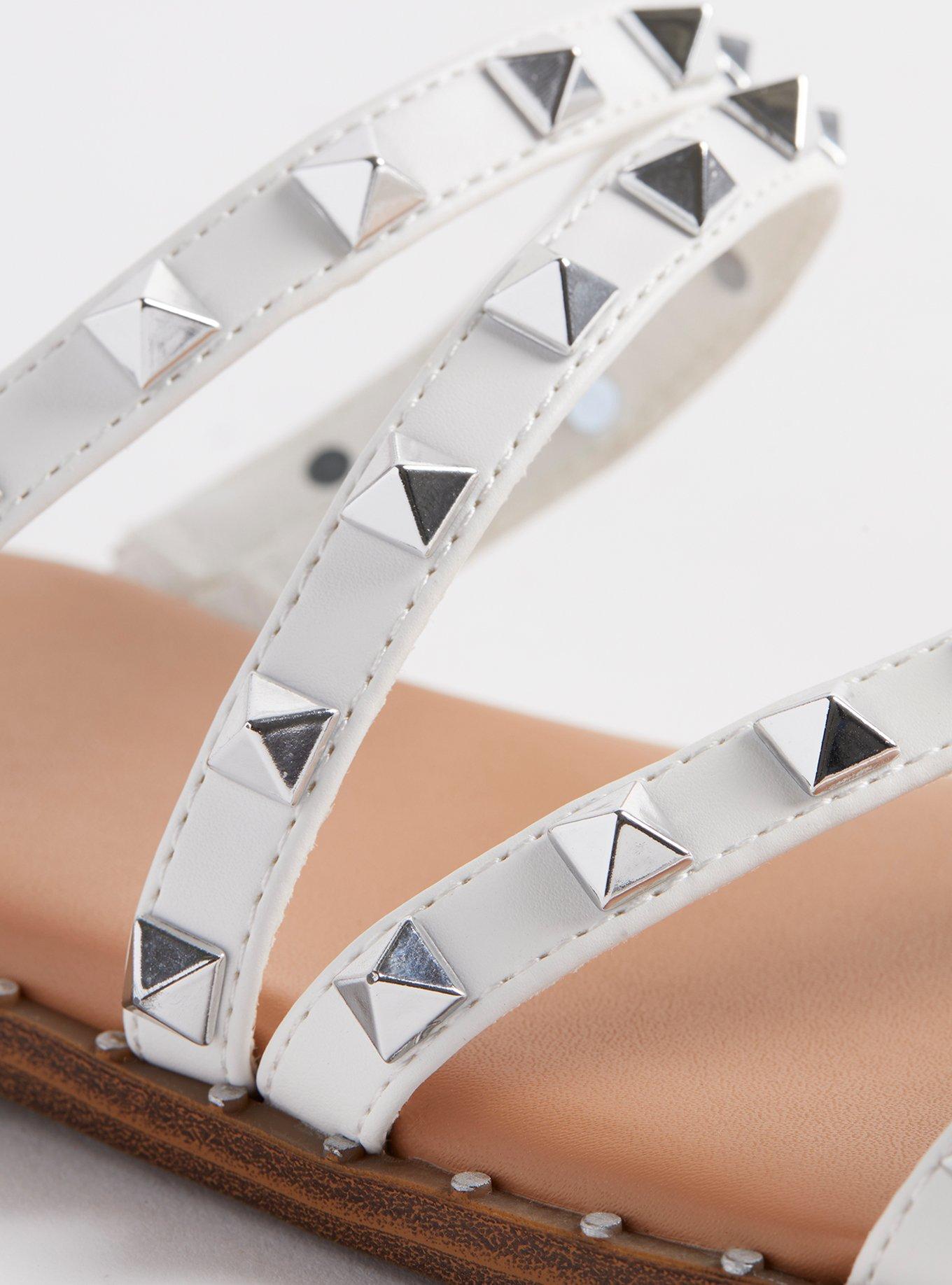 Plus Size - Studded Strap Sandal (WW) - Torrid