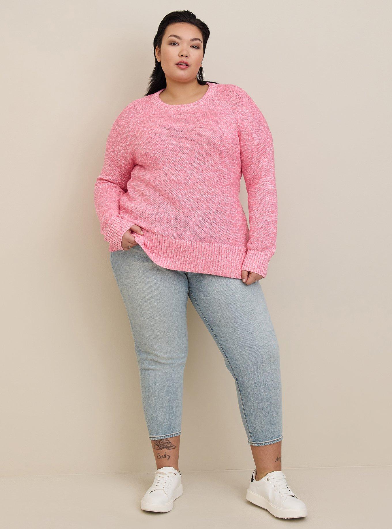 Plus Size - Pullover Drop Shoulder Sweater - Torrid