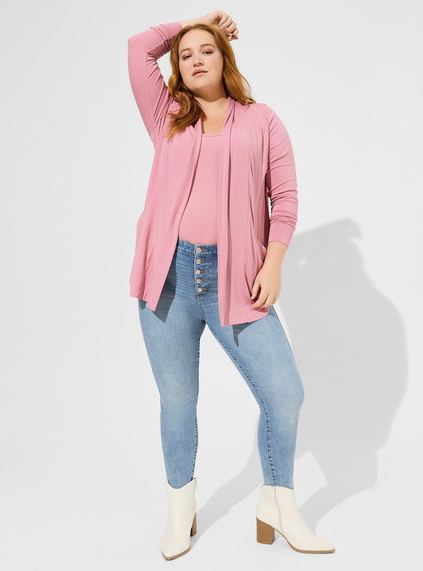 Plus Size - Super Soft Cardigan Straight Front - Torrid