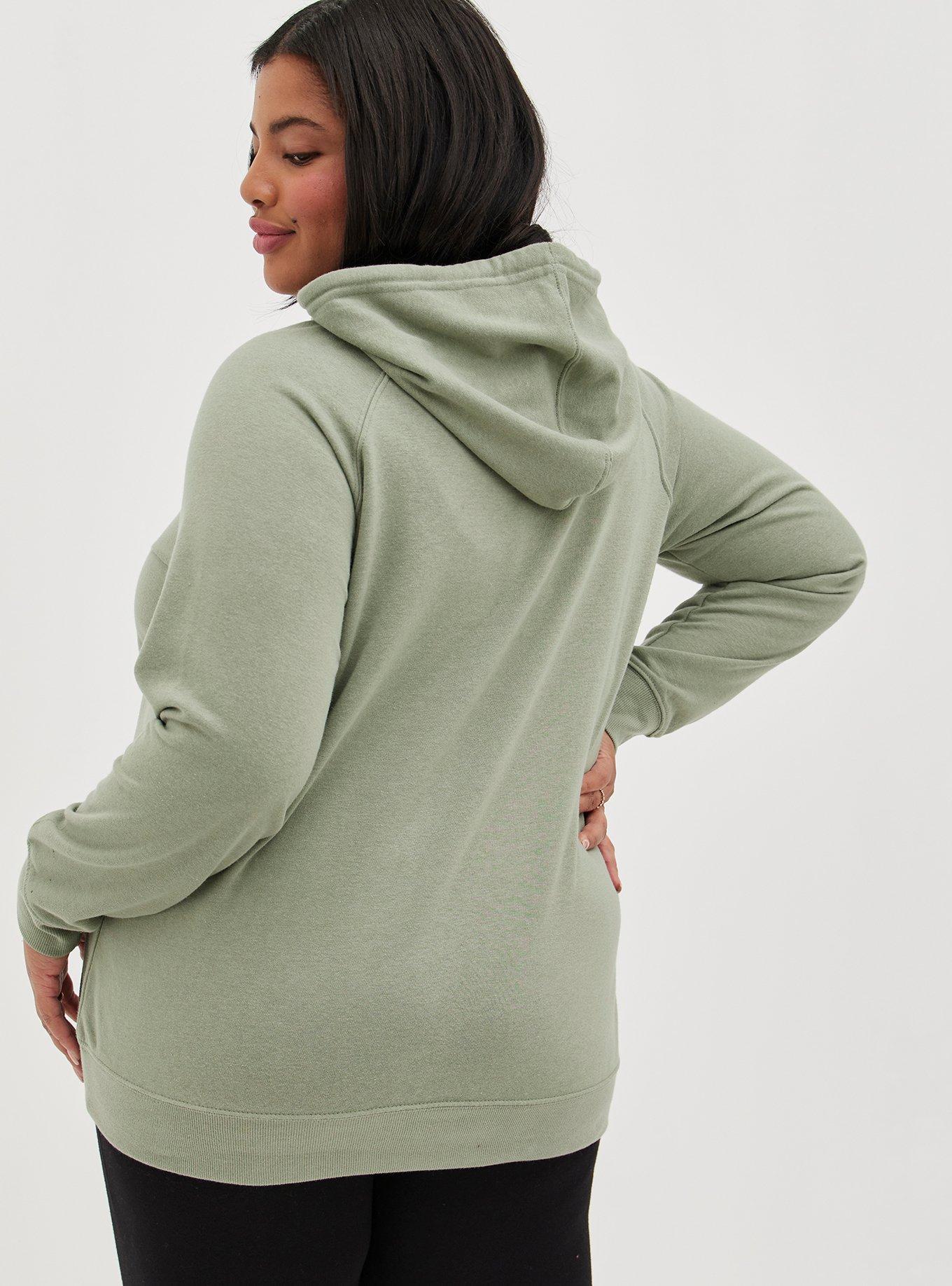 Plus Size - #TorridStrong Pullover Hoodie - Maya Angelou Enough Green ...