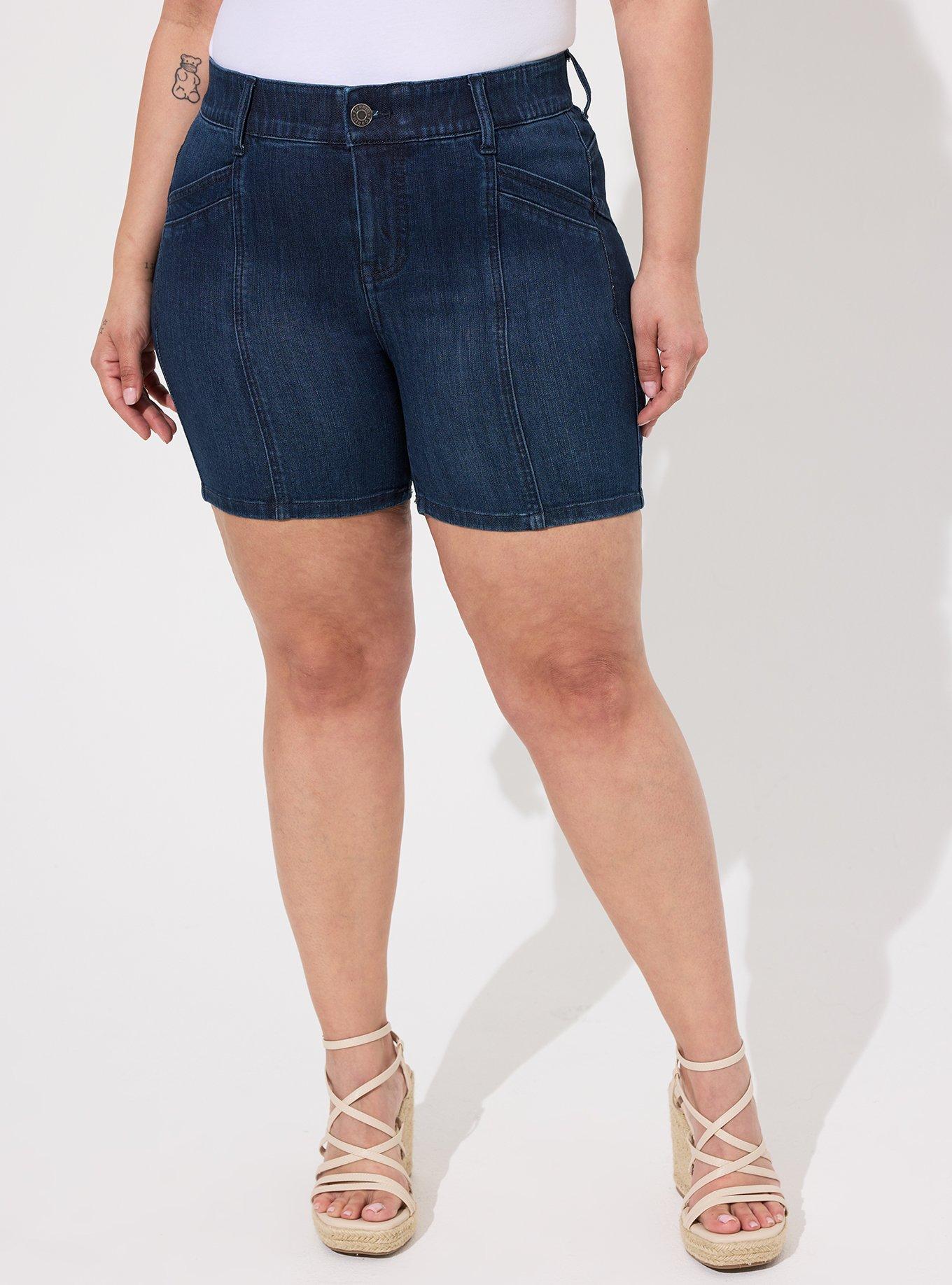 Plus Size - 5 Inch Bombshell Premium Stretch High-Rise Short - Torrid