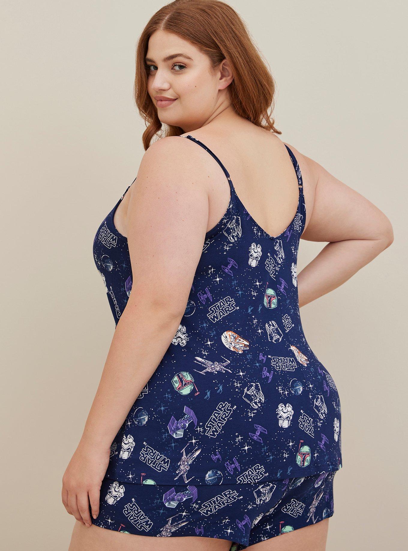Plus Size - Star Wars Sleep Cami - Super Soft Navy Blue - Torrid