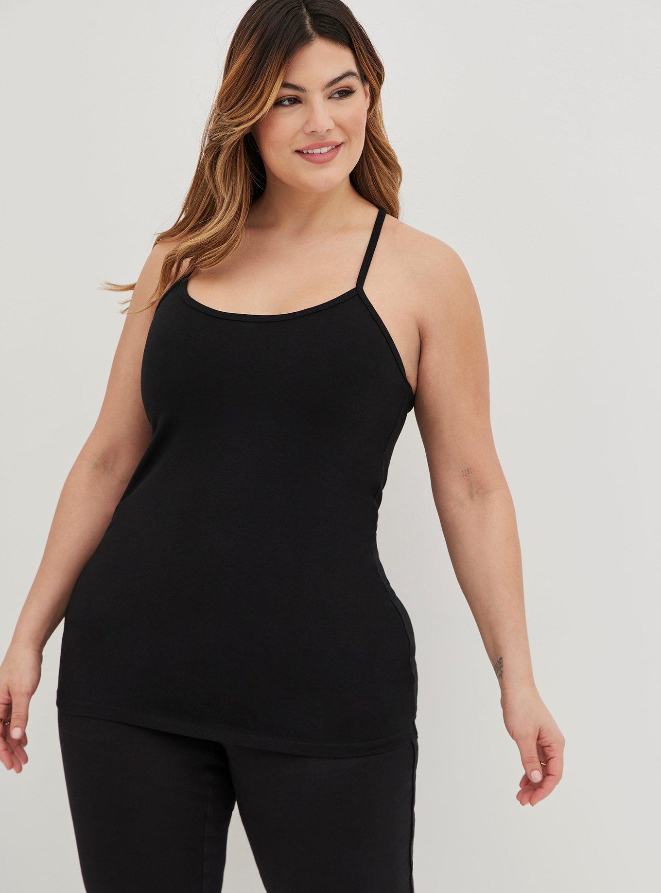 Plus Size - Foxy Scoop Neck Racerback Cami - Torrid