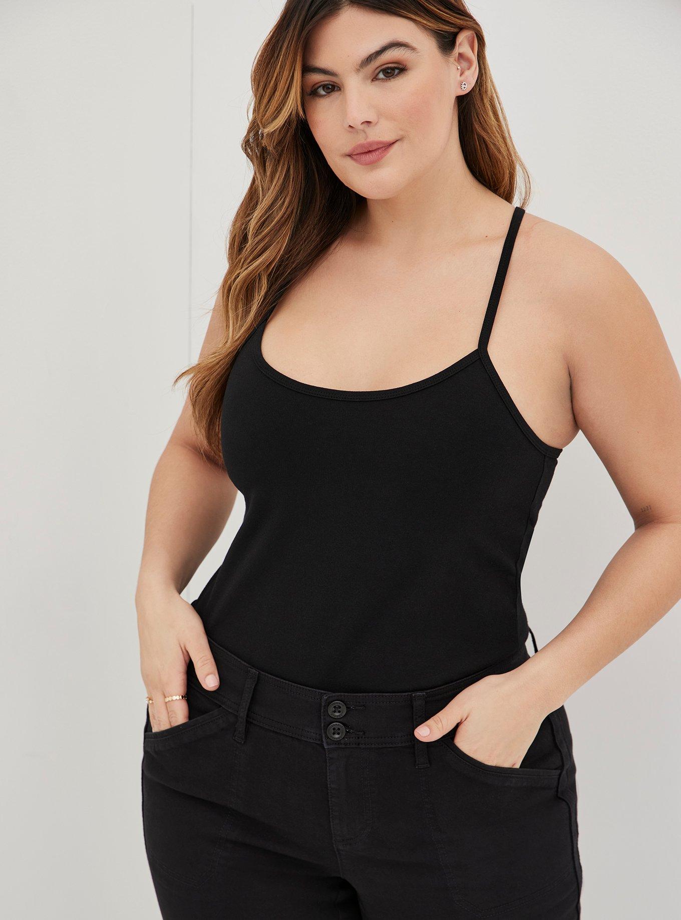 Plus Size - Foxy Scoop Neck Racerback Cami - Torrid