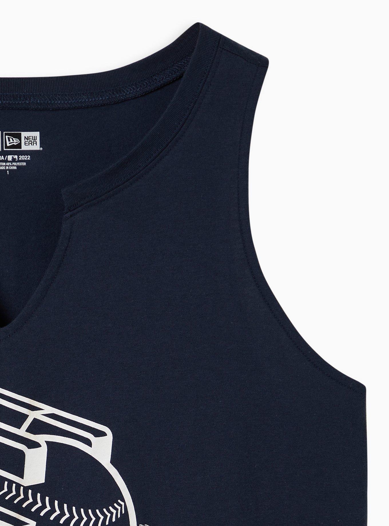 Plus Size - Split Tank - Navy MLB Cleveland Guardians - Torrid