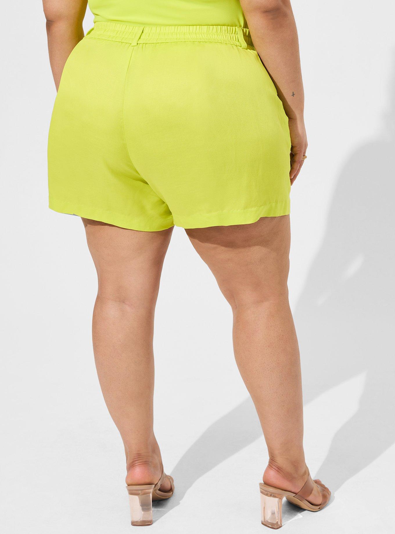Plus Size - Studio Linen Short - Torrid