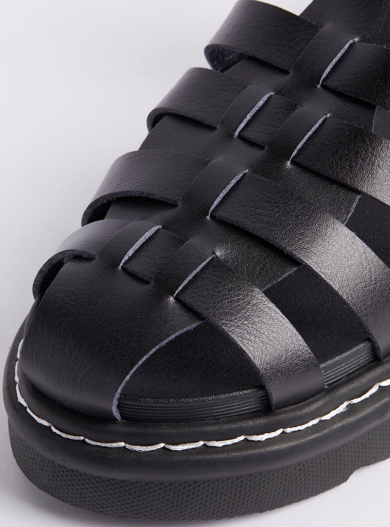 Plus Size - Platform Fisherman Sandal - Black (WW) - Torrid