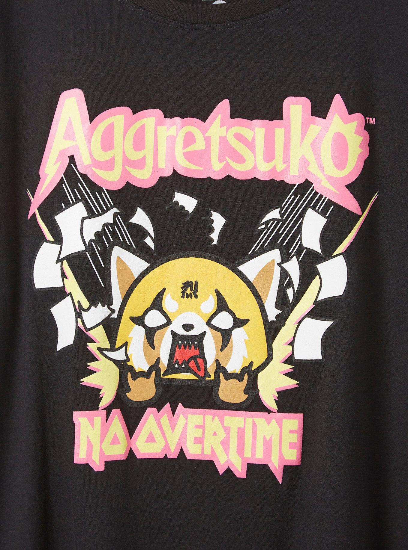 Plus Size - Aggretsuko Slim Fit Cotton Crew Neck Tee - Torrid