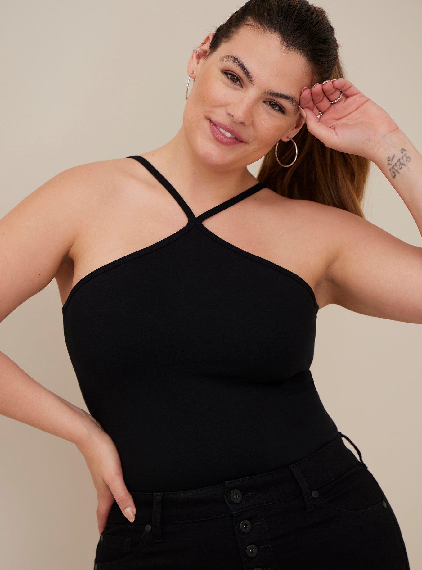 Plus Size - Foxy High Neck Halter Top - Torrid