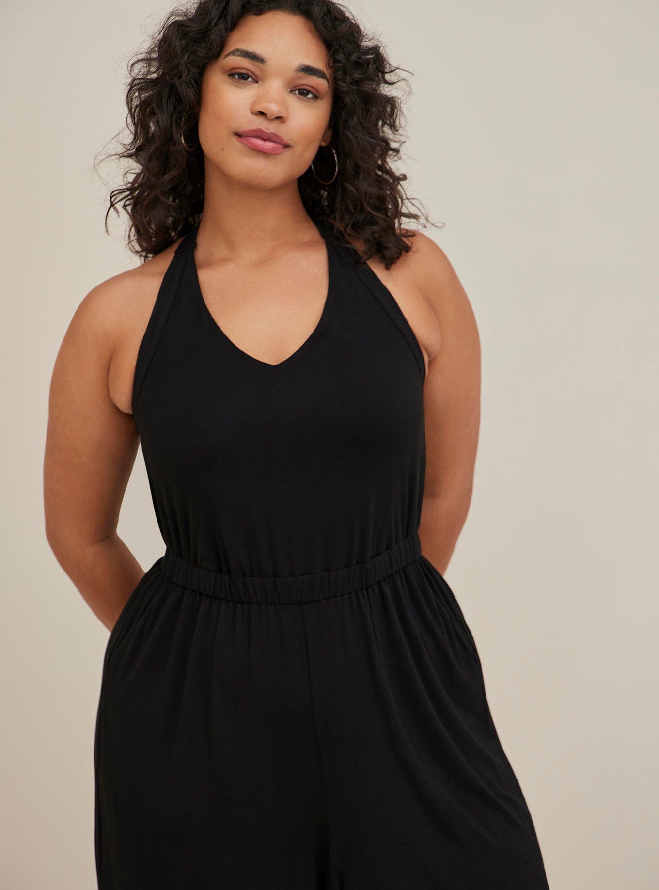 Plus Size - Super Soft Halter Jumpsuit - Torrid