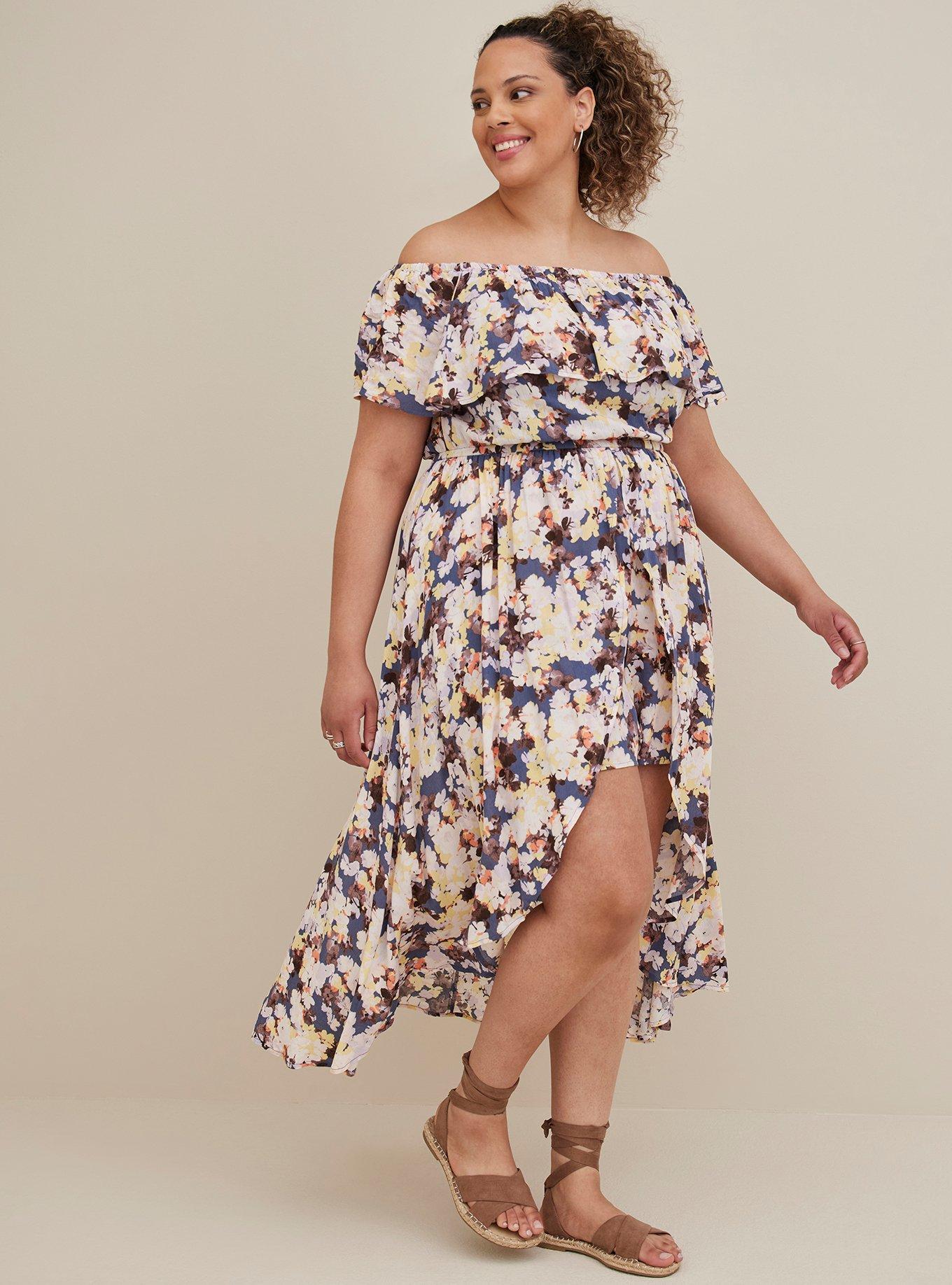 Plus Size Guaze Dressews