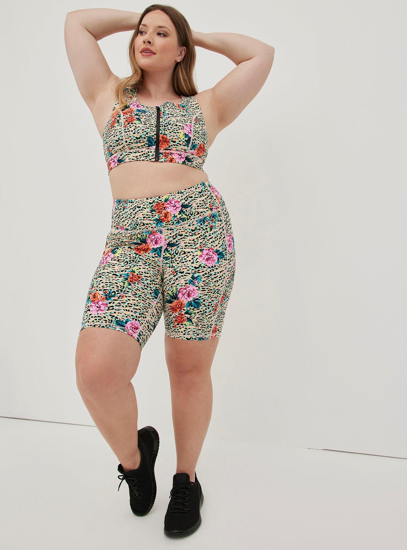 Plus Size - Low-Impact Wireless Zip-Front Active Sports Bra - Torrid