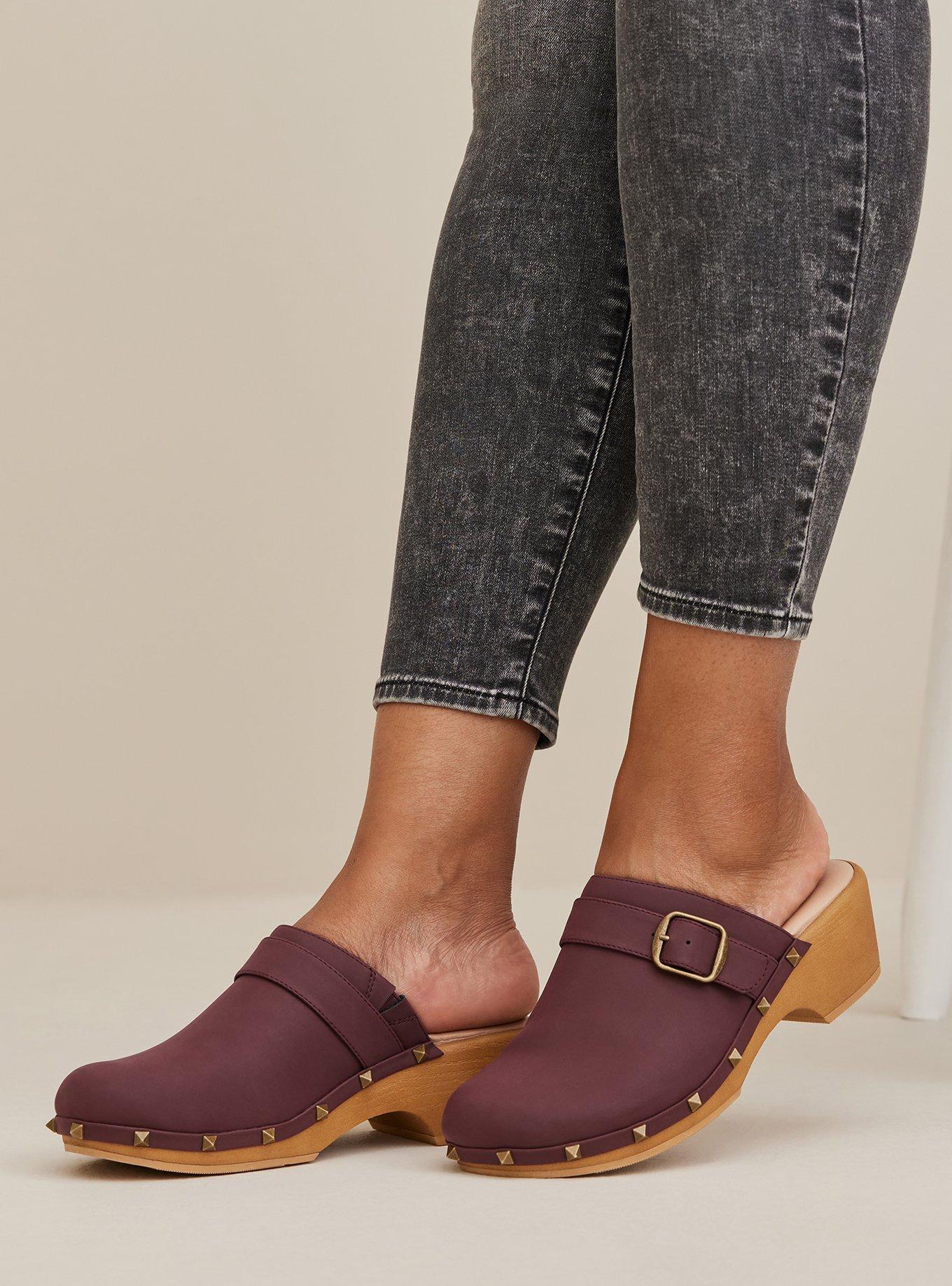 Plus Size - Studded Mini Clog (WW) - Torrid