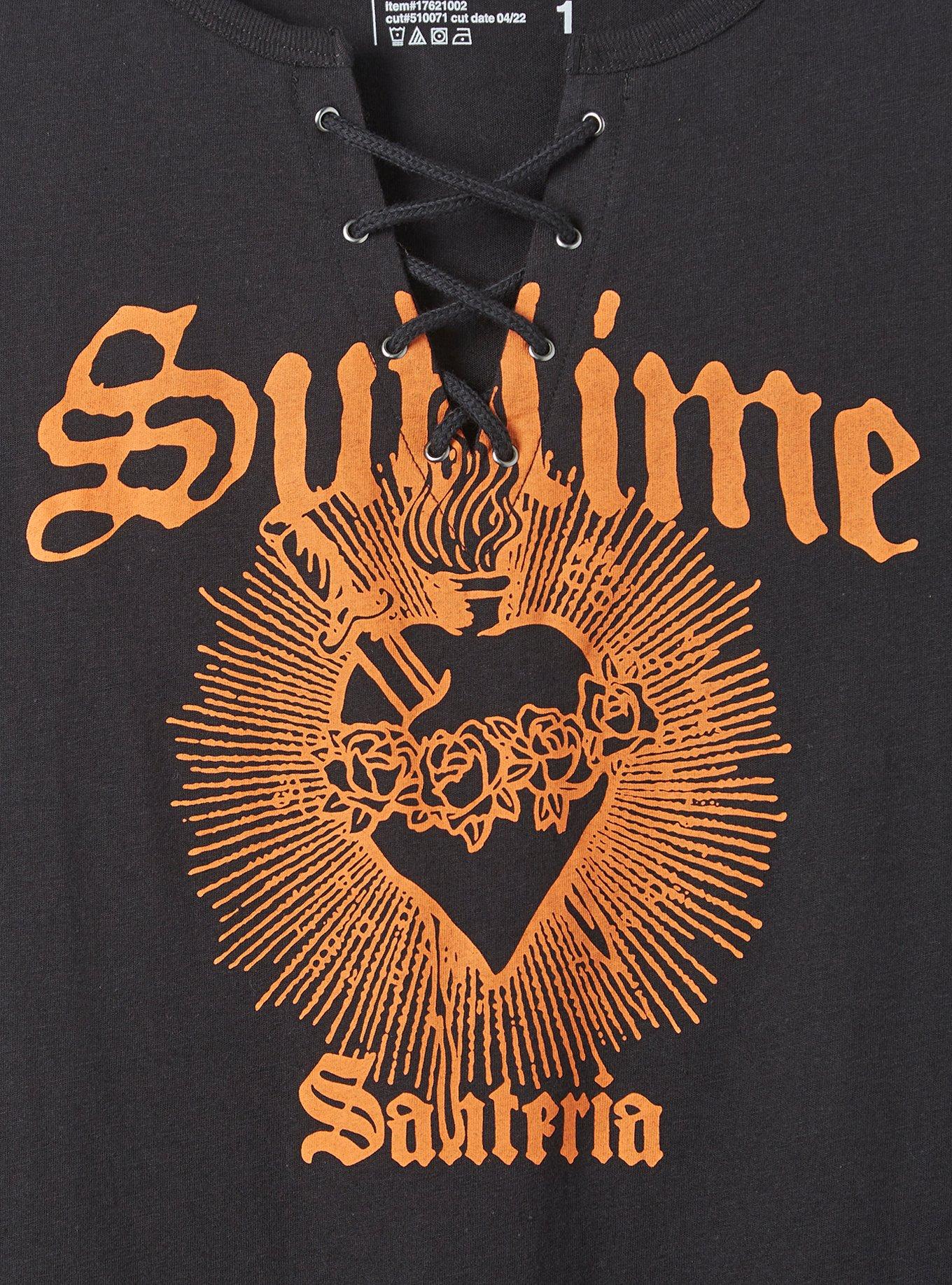 Plus Size - Sublime Classic Fit Lace Up Tank - Cotton Black - Torrid