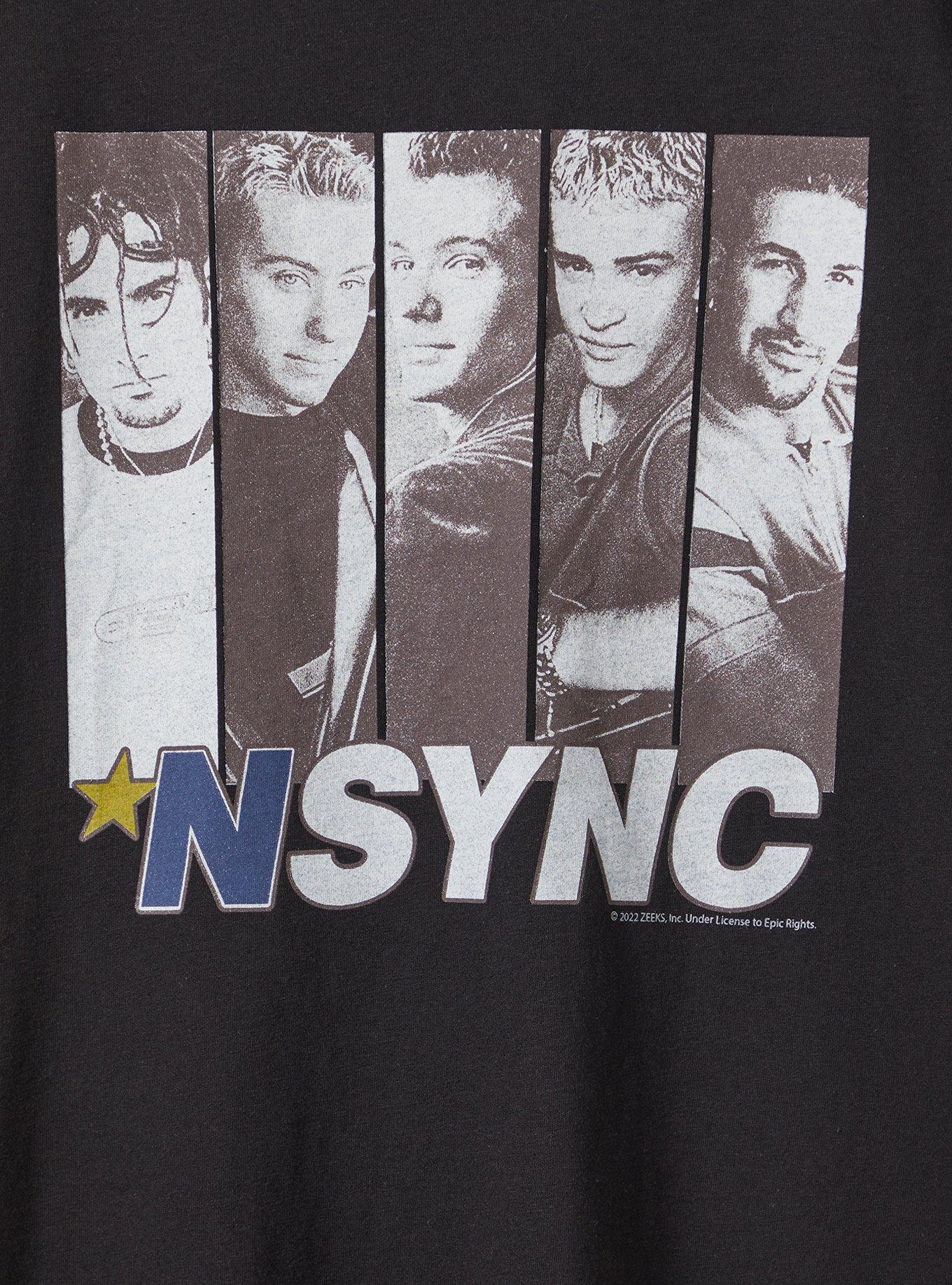Plus Size - NSYNC Classic Fit Crew Tee - Cotton Black - Torrid