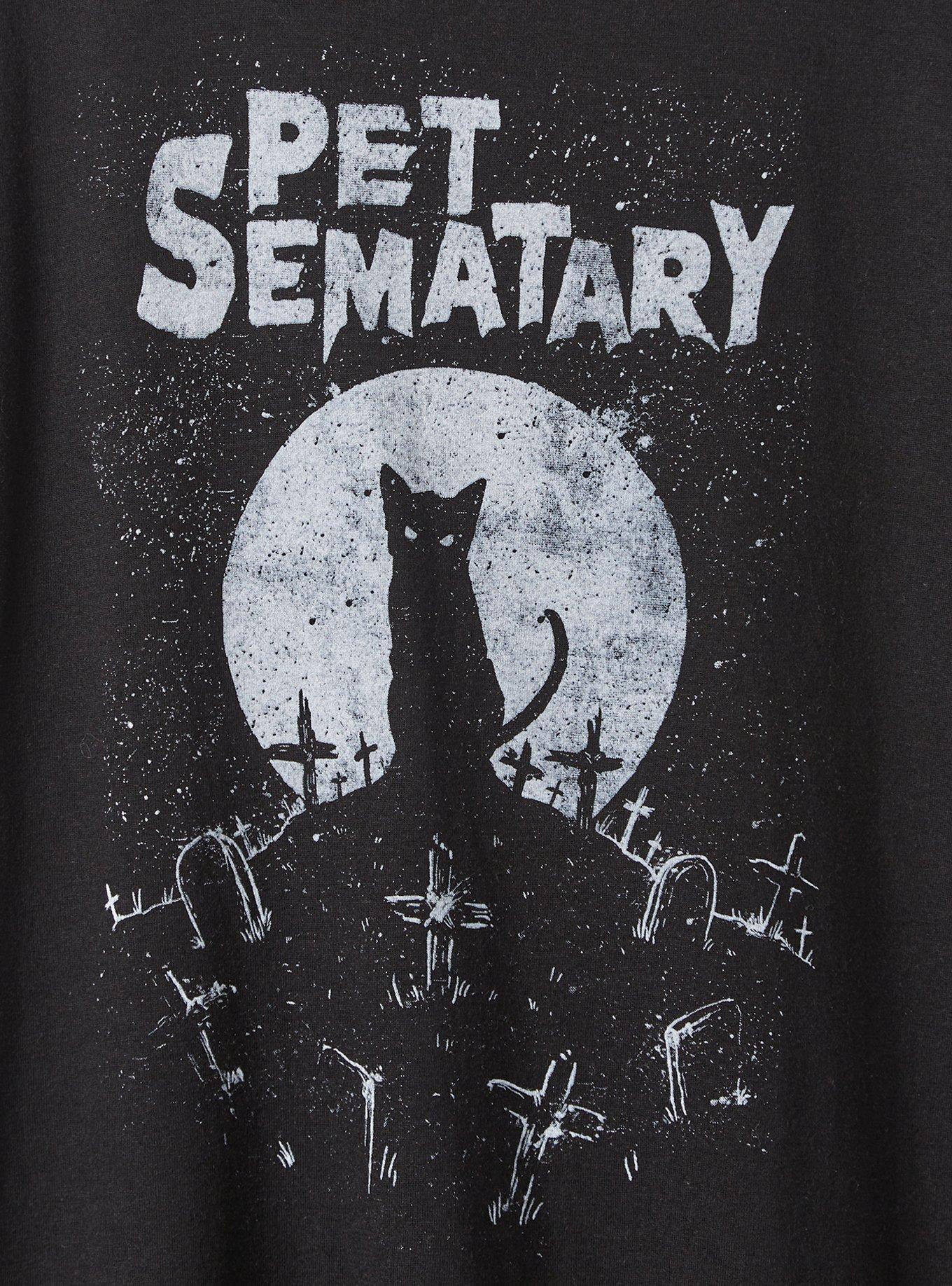 Plus Size - Pet Semetary Slim Fit Crew Tee – Signature Jersey Black ...