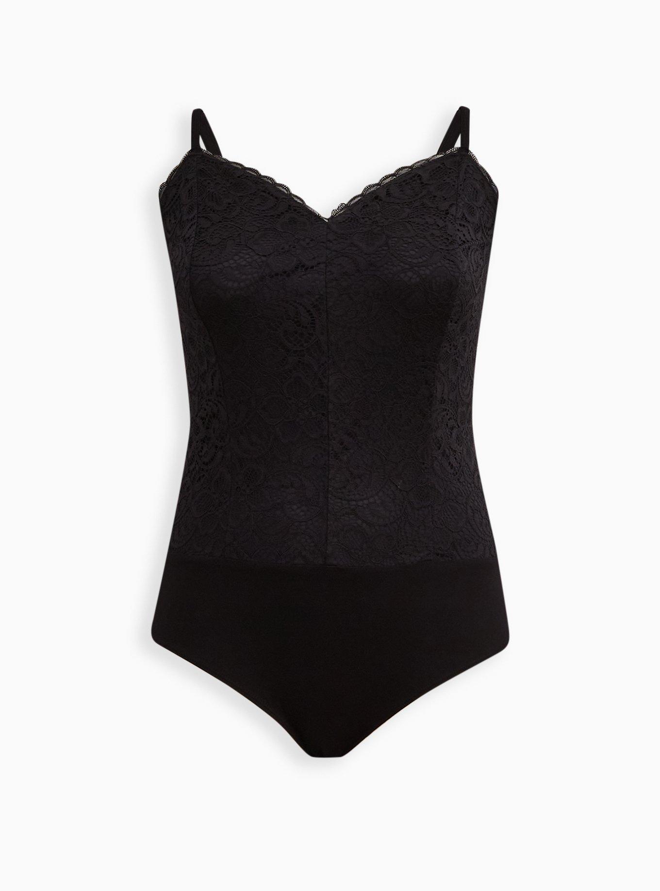 Plus Size - Stretch Lace Cami Bodysuit - Torrid