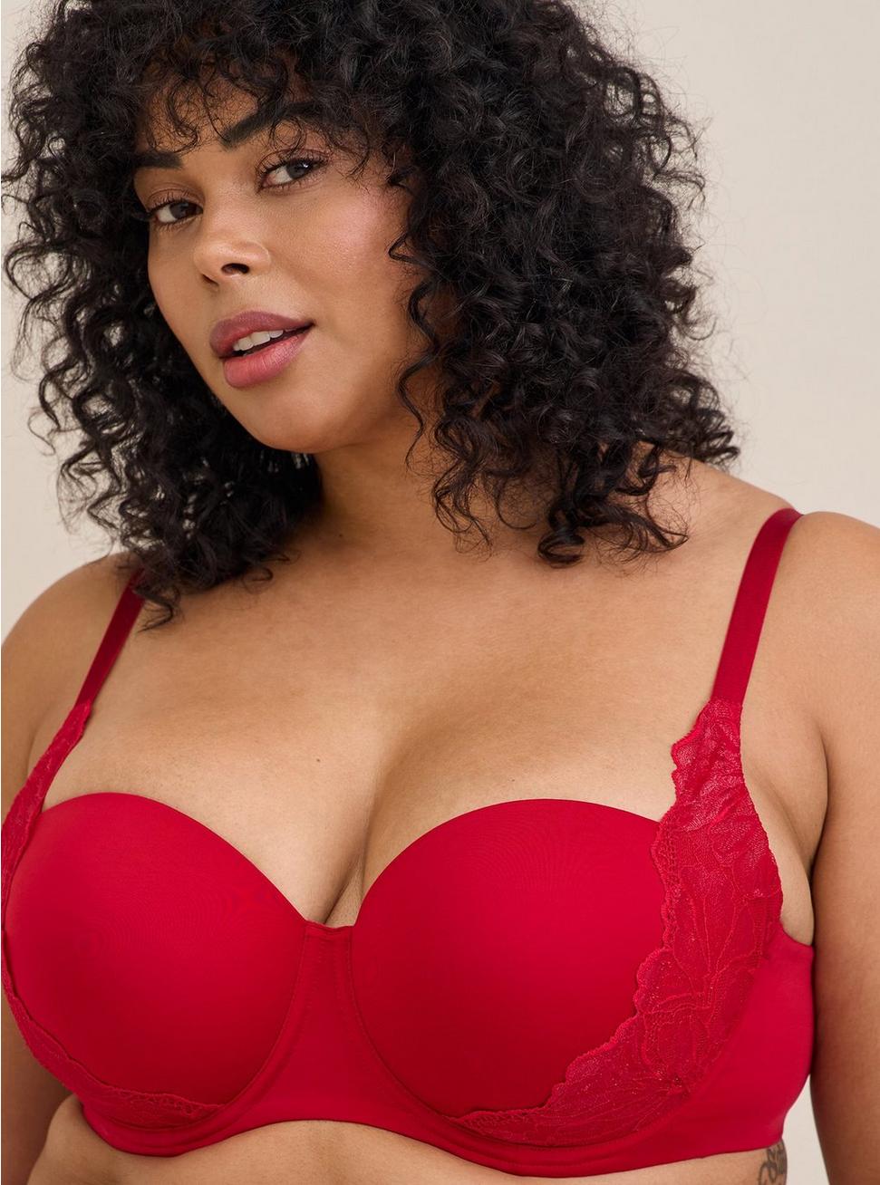 Plus Size - Bombshell Everyday Balconette Push-Up Bra - Torrid Plus Size - Bombshell Everyday Balconette Push-Up Bra - Torrid