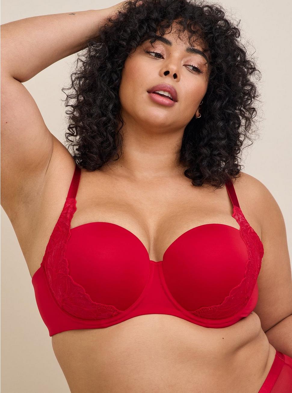 Plus Size - Bombshell Everyday Balconette Push-Up Bra - Torrid Plus Size - Bombshell Everyday Balconette Push-Up Bra - Torrid